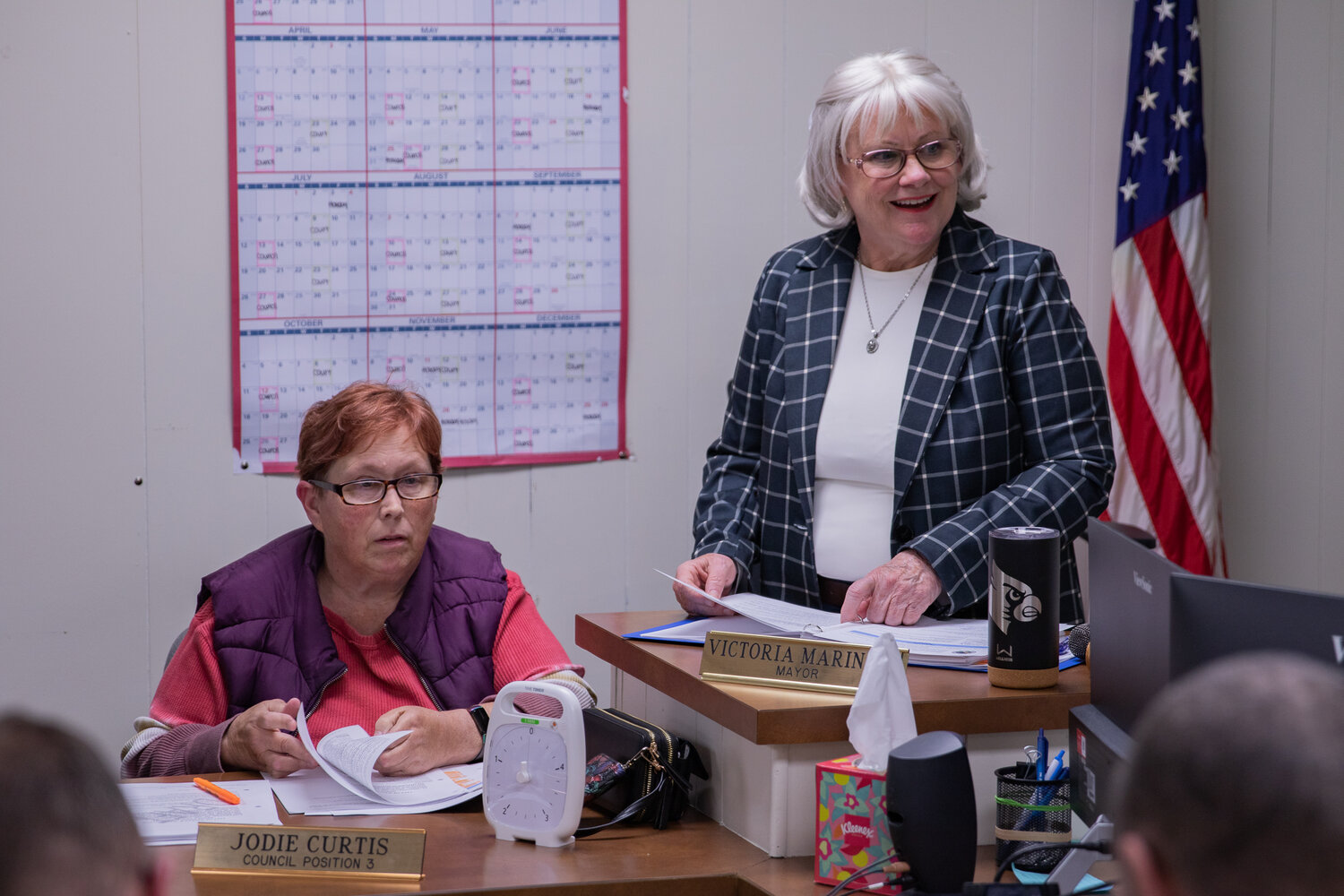 Winlock City Council discusses flaggers for Egg Day parade, tables ...