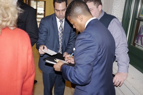 Solages sworn in for second term | Herald Community Newspapers | www ...