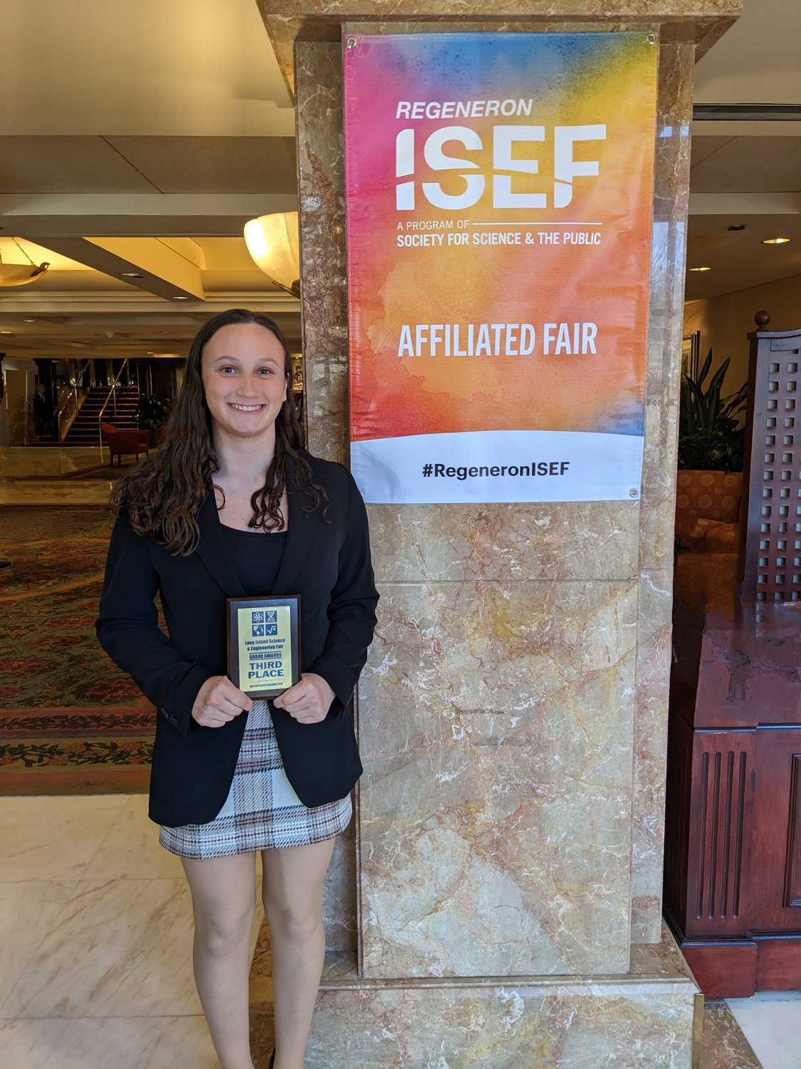 Oceanside's Alexis Alfasi earns third place in STEM fair | Herald ...