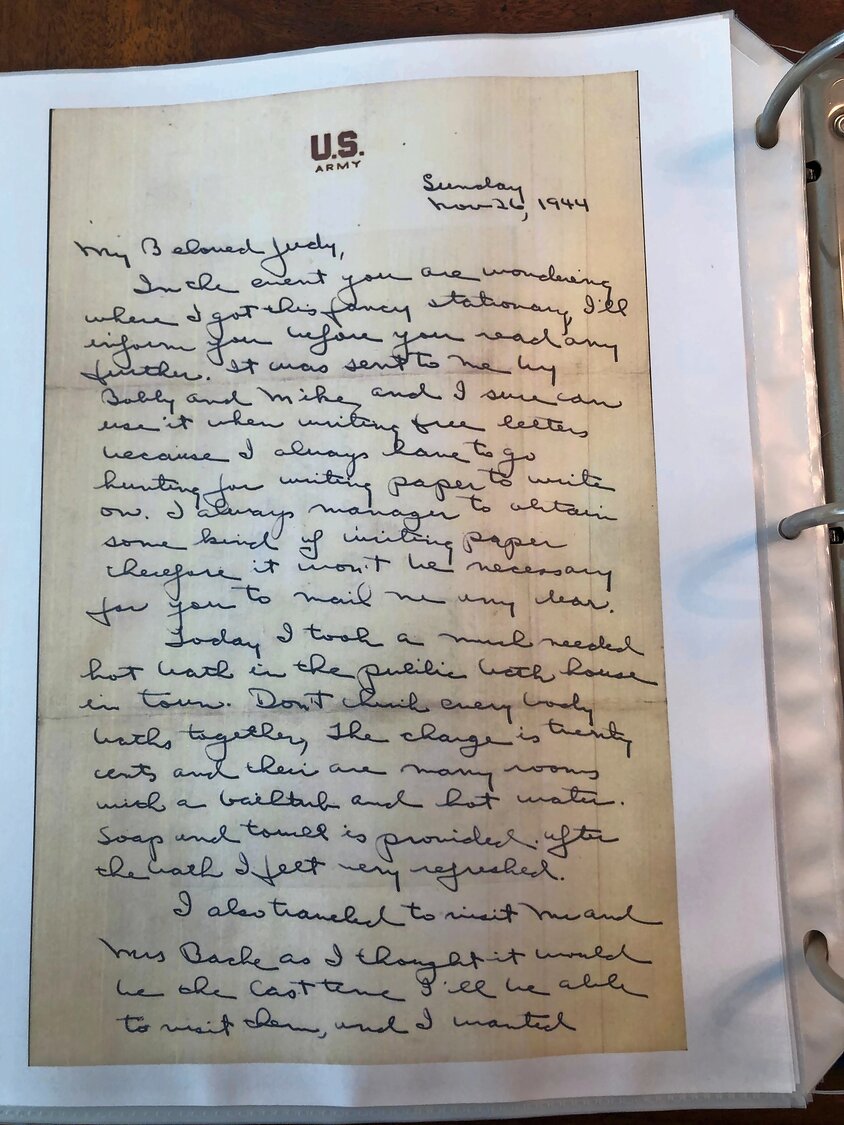 World War II veteran's 740 love letters donated to New York Historical ...
