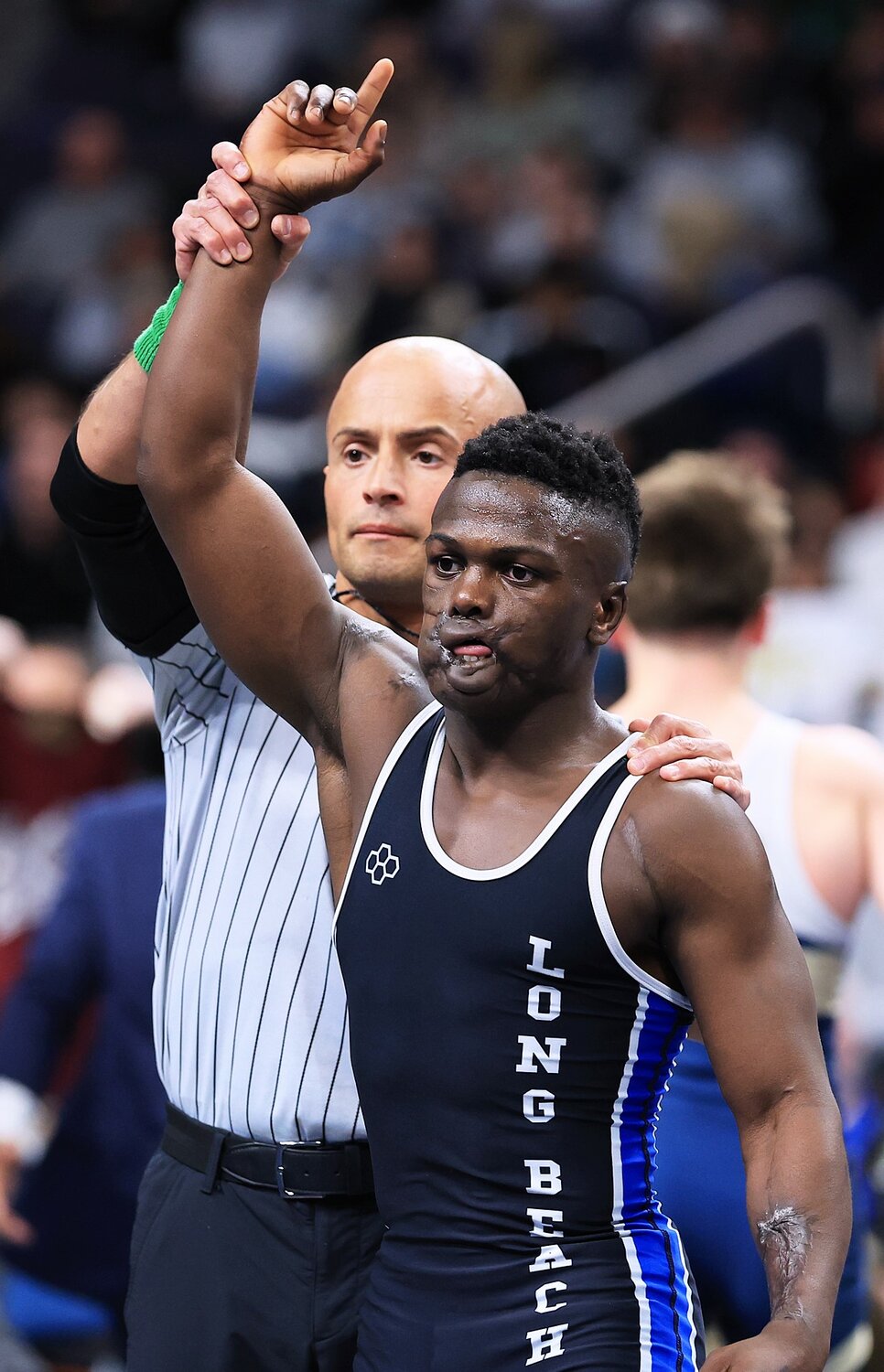 Long Beach's Sibomana works OT for state title | Herald Community ...