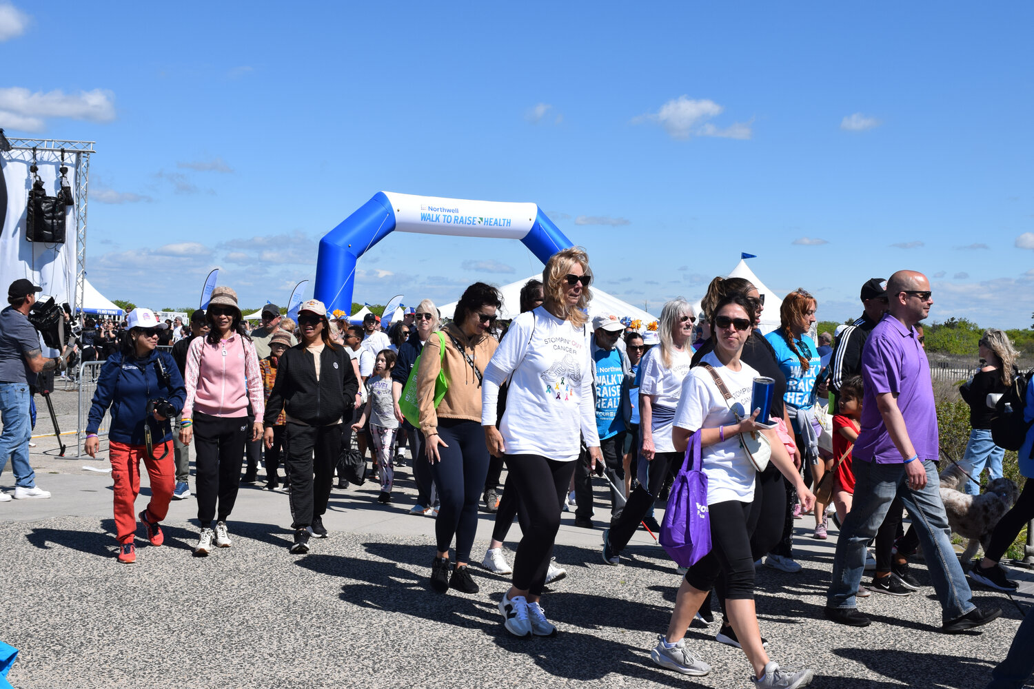 Walk to Raise Health draws crowds to Jones Beach | Herald Community ...