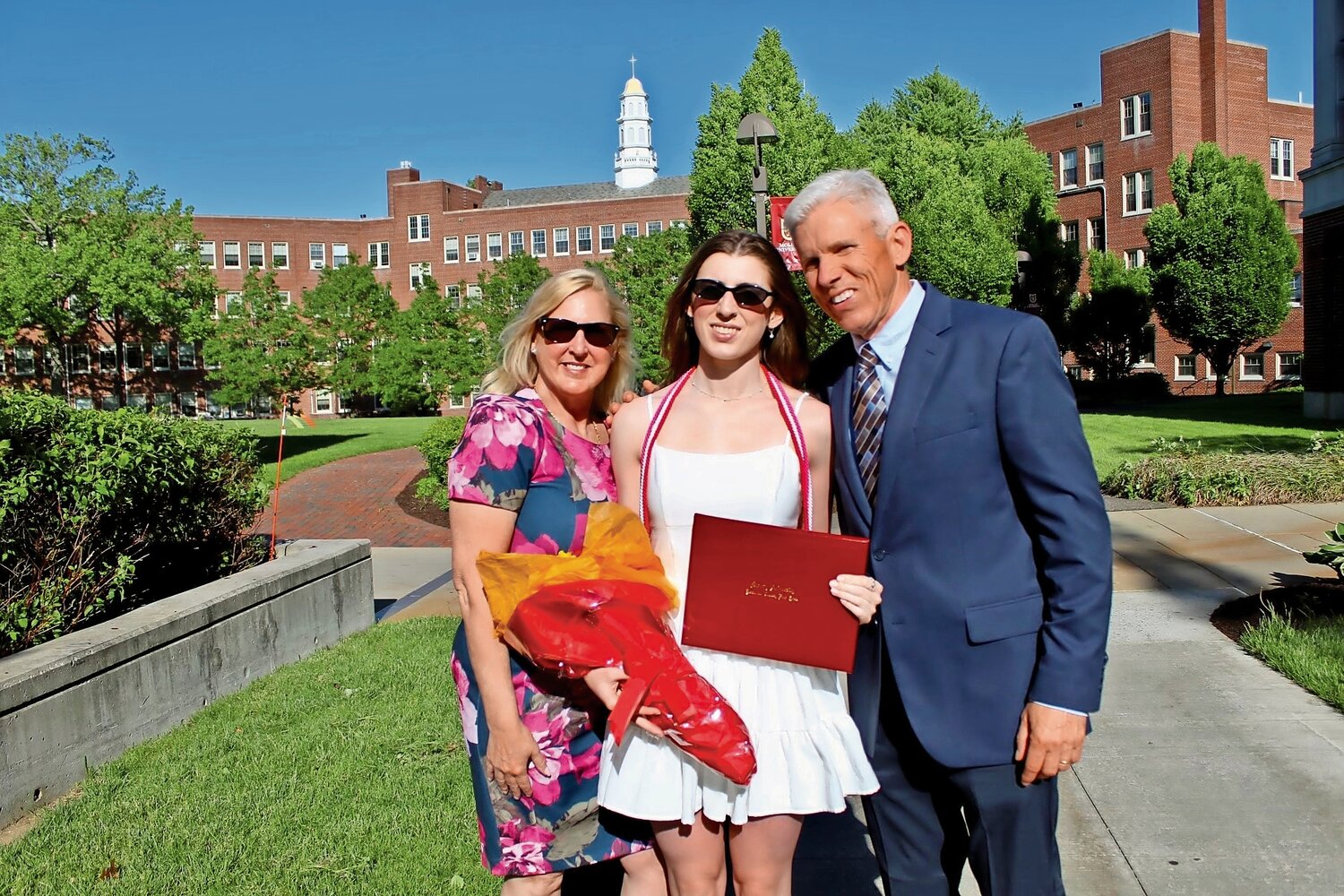 Mother and daughter graduate together from Molloy University, marking a ...