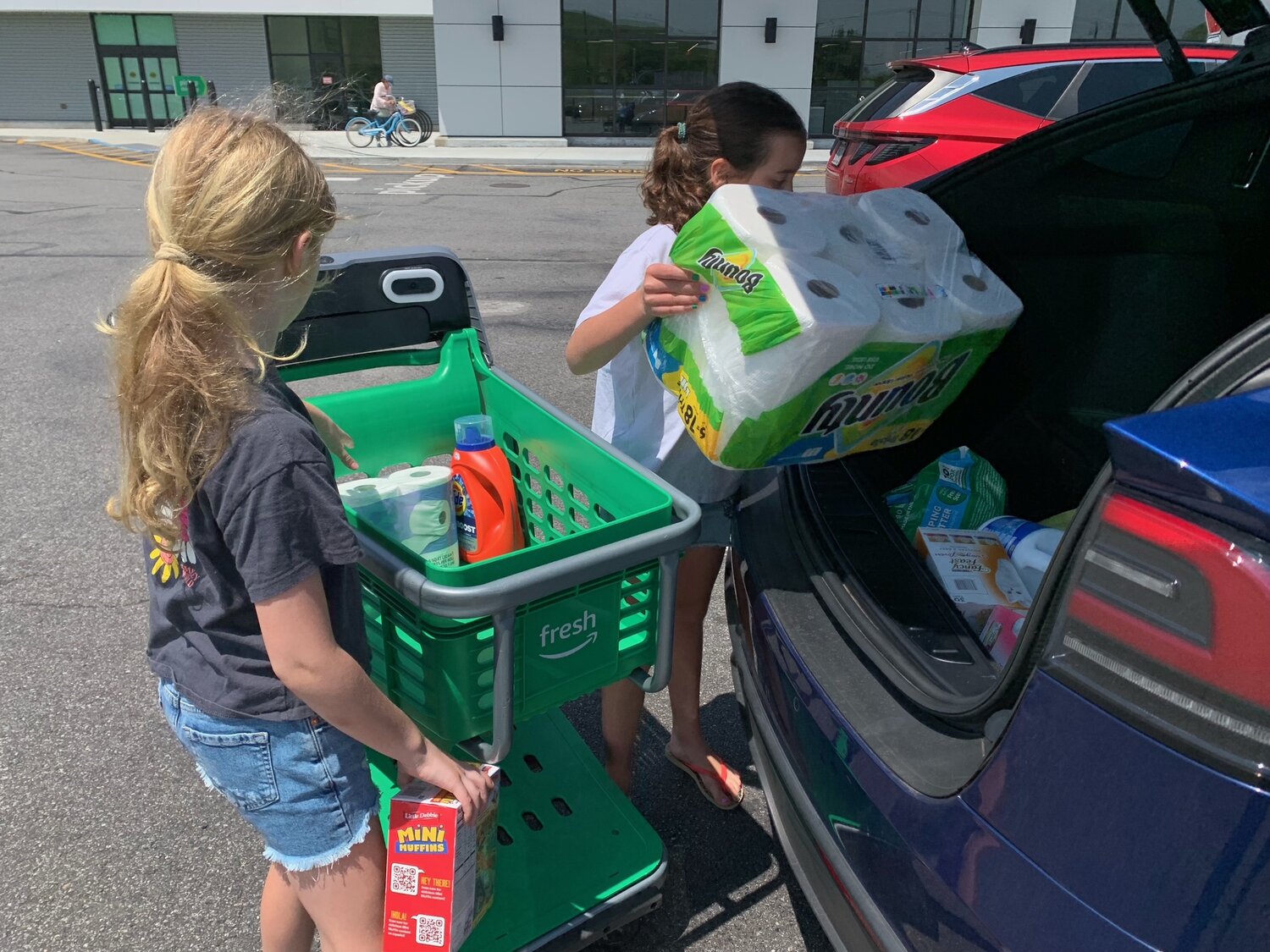 Long Beach Girl Scouts lead supply drive for Island Park's Kitty Cove ...
