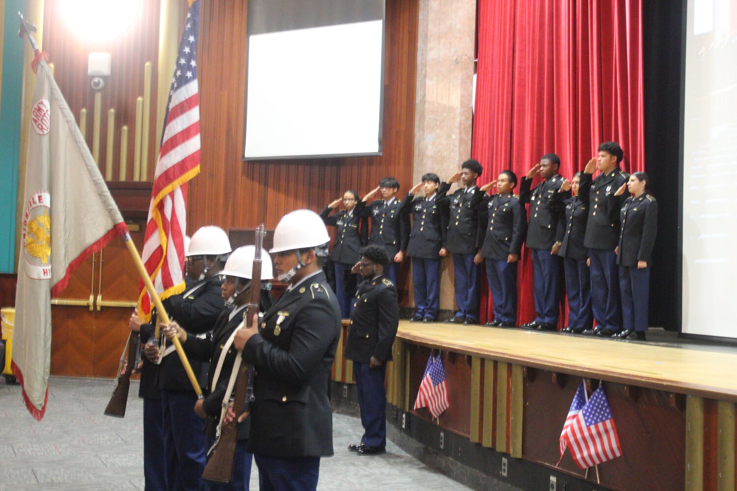 Uniondale High JROTC leads 9/11 remembrance ceremony for students too ...
