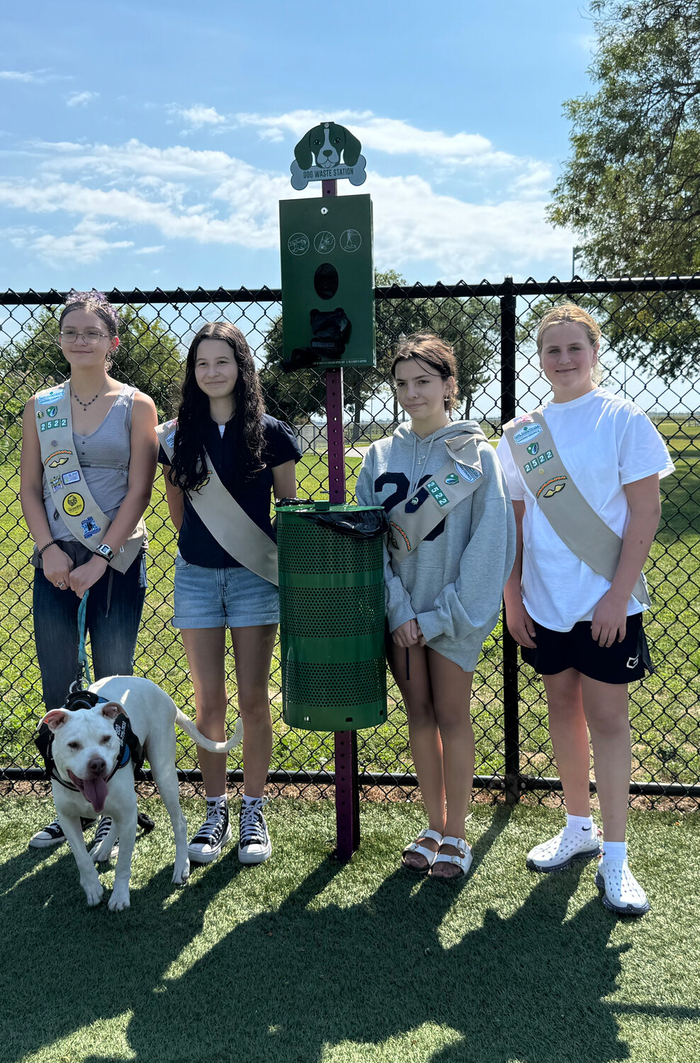 Girl Scouts serve dogs, friends and community at Oceanside Park ...