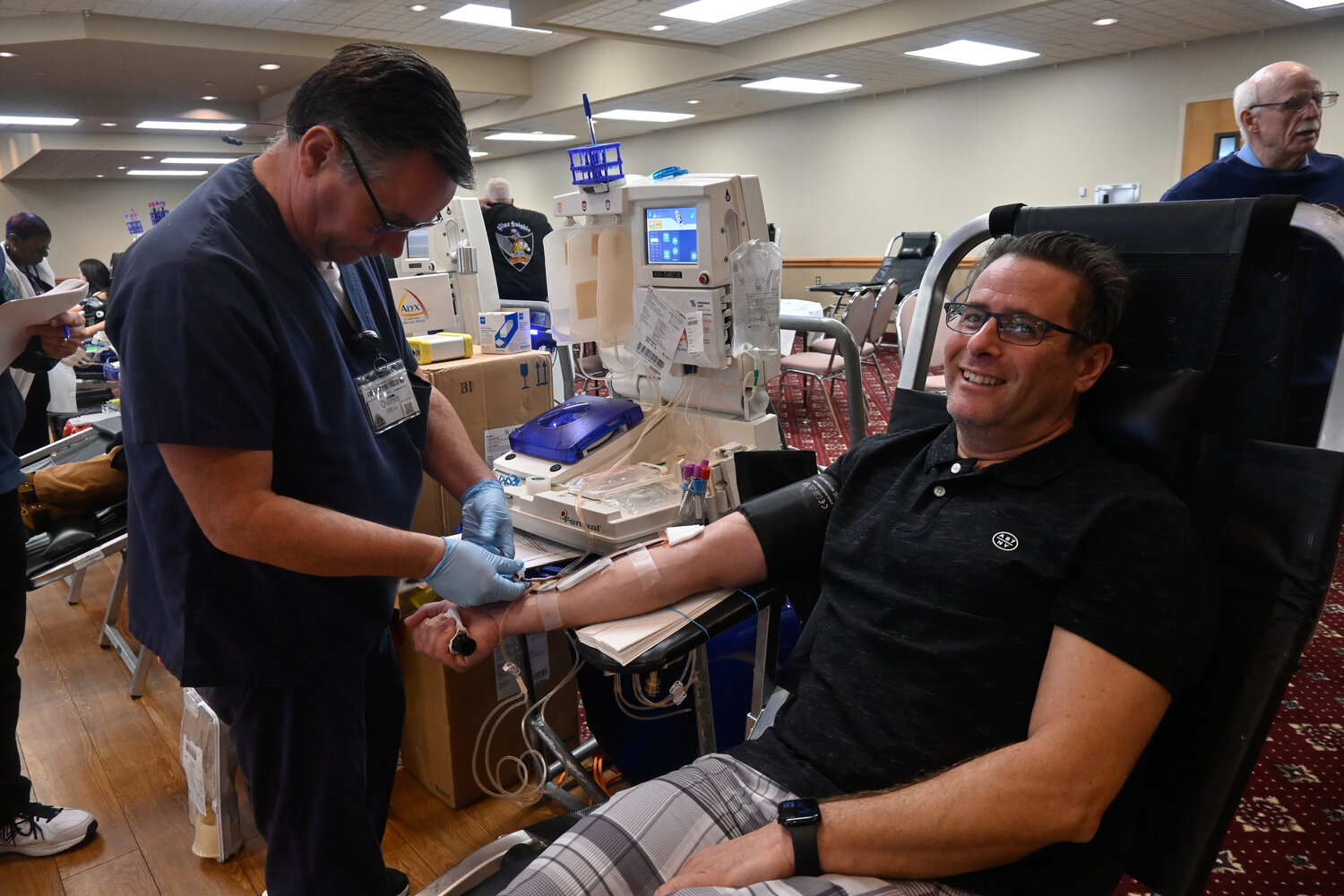 Hewlett firefighters host memorial blood drive honoring Daniel Berrios ...