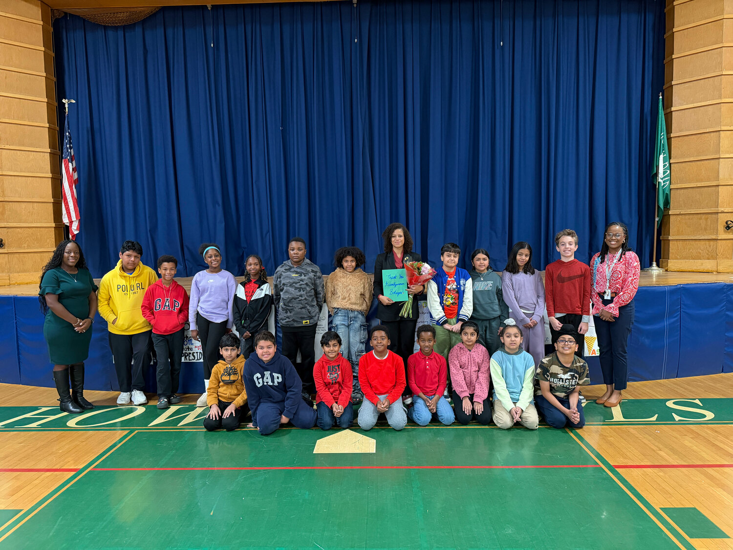 Assemblywoman Solages encourages student leaders at Howell Road ...