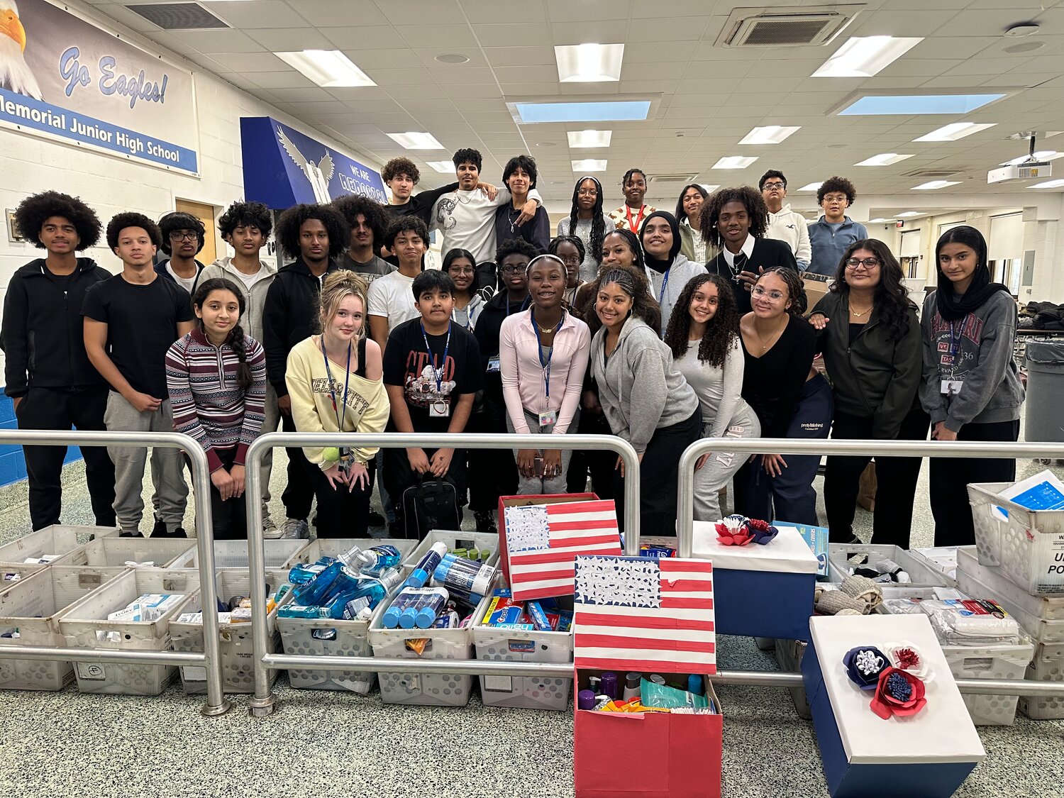 Community Veterans Toiletry Drive concludes with hand-off at Memorial ...