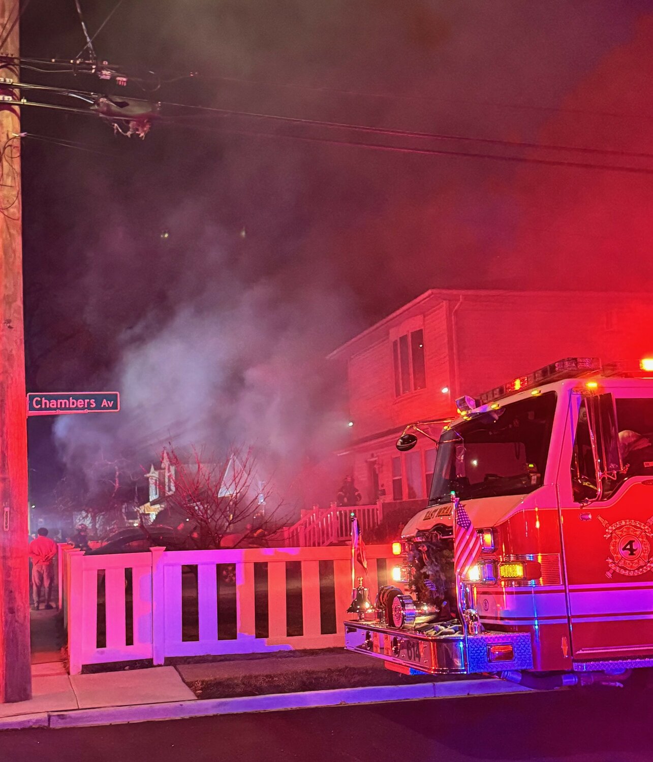 East Meadow firefighters extinguish Blaine Avenue basement fire ...