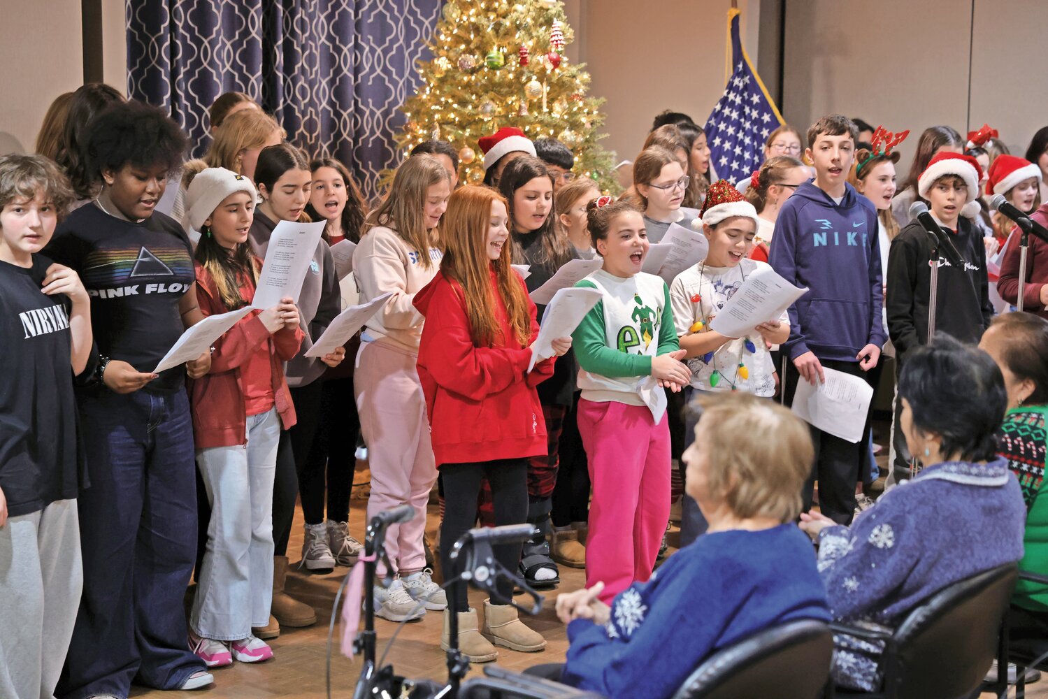 Festive concert unites SSMS students and seniors at Sandel Center ...