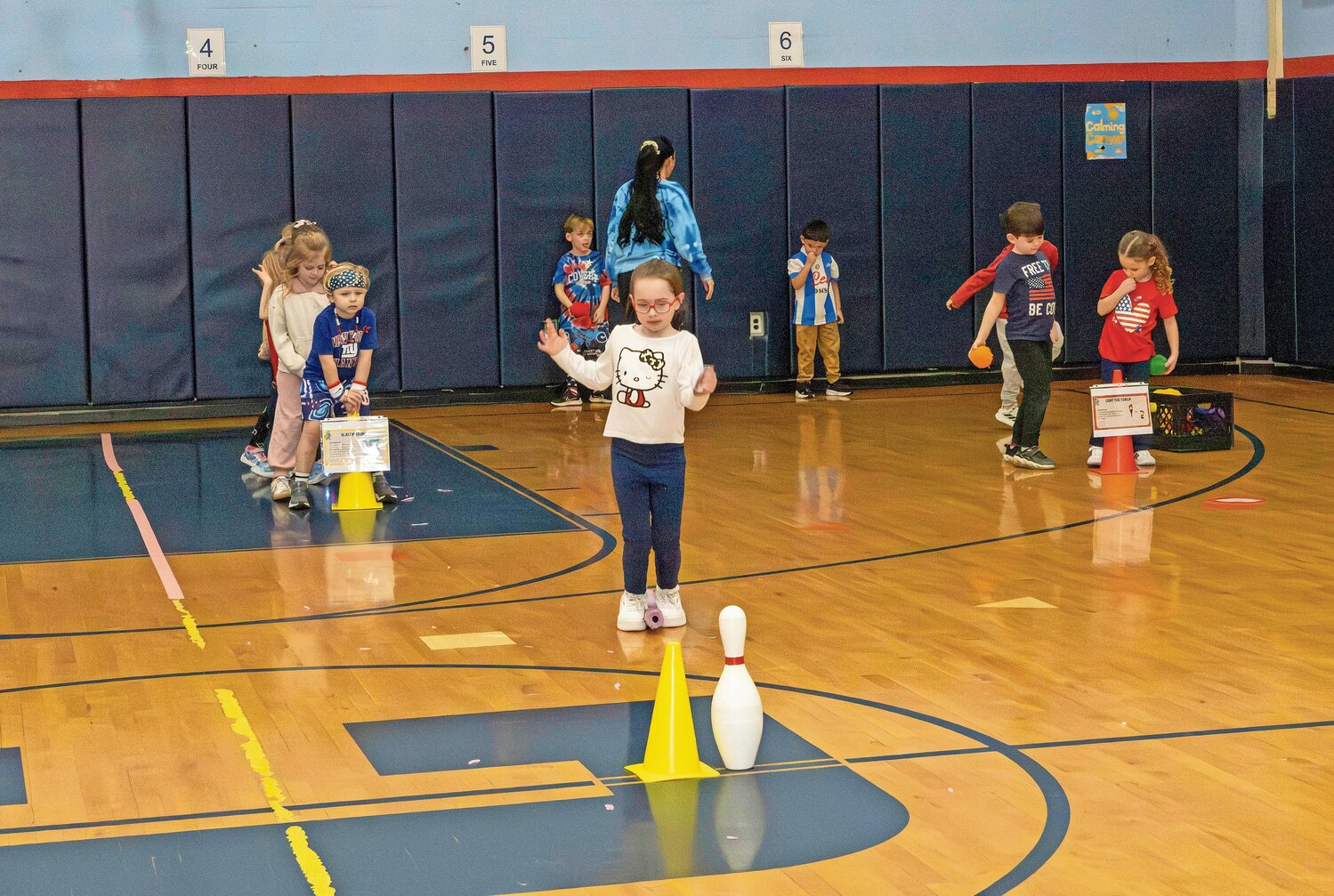 Covert Elementary transforms gym into Olympic winter sports arena ...