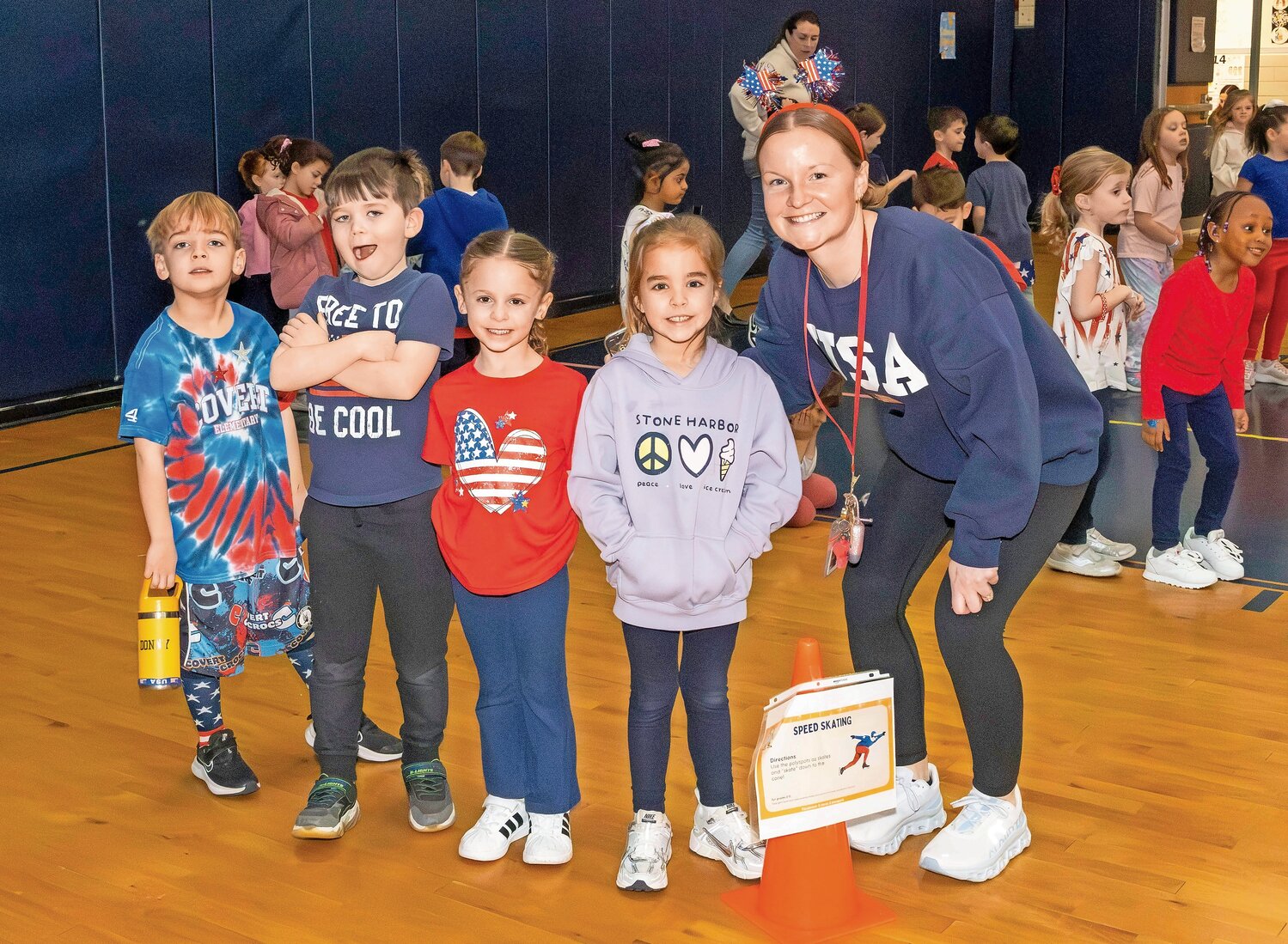 Covert Elementary transforms gym into Olympic winter sports arena ...