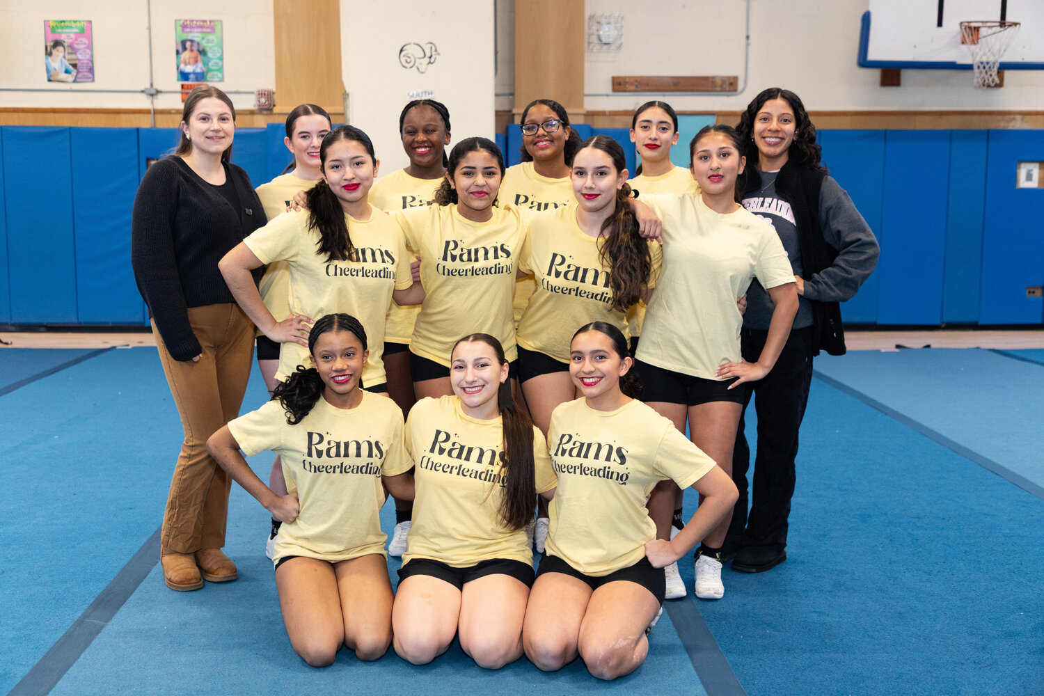 West Hempstead cheer team showcases ‘Ram Pride’ before performing at ...