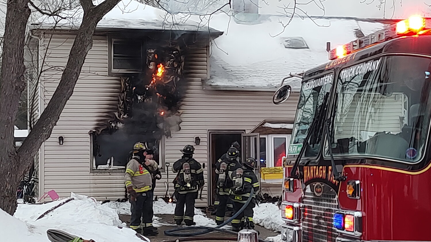 House fire in Wantagh draws major emergency response | Herald Community ...
