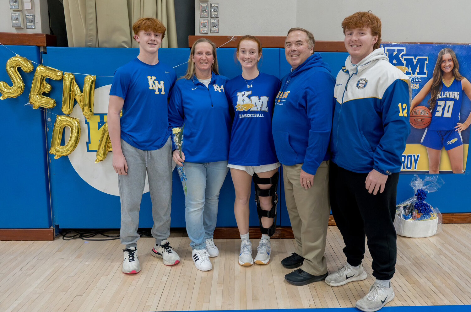 Kellenberg Memorial High School senior scores basket in emotional ...