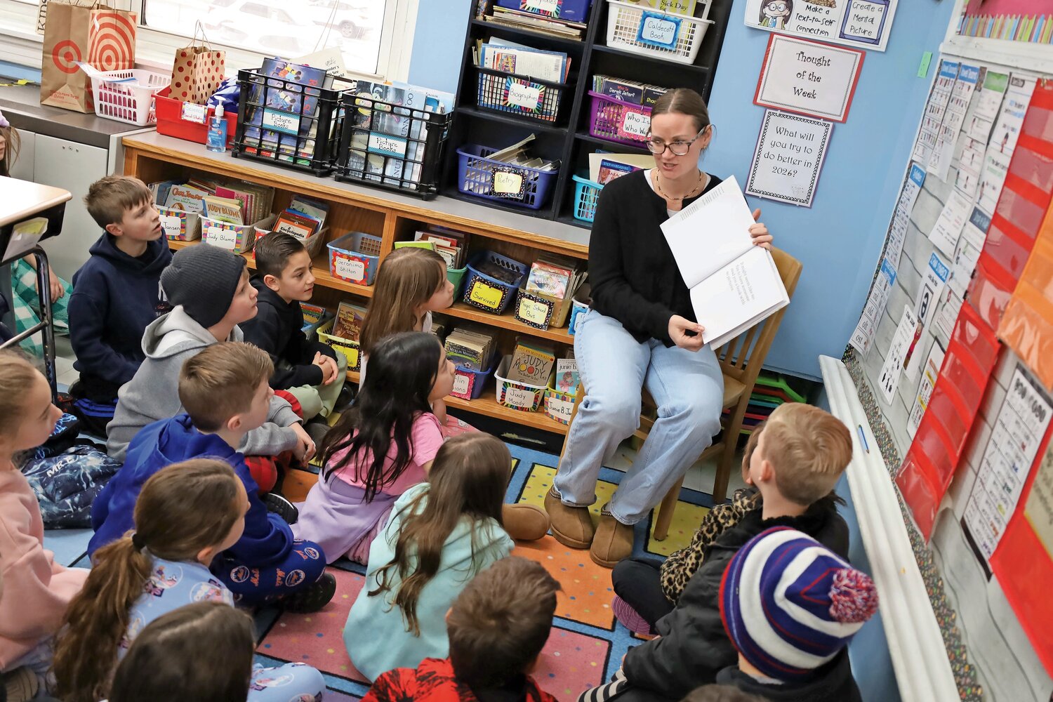 Mystery readers boost love of reading at Camp Avenue School in North ...