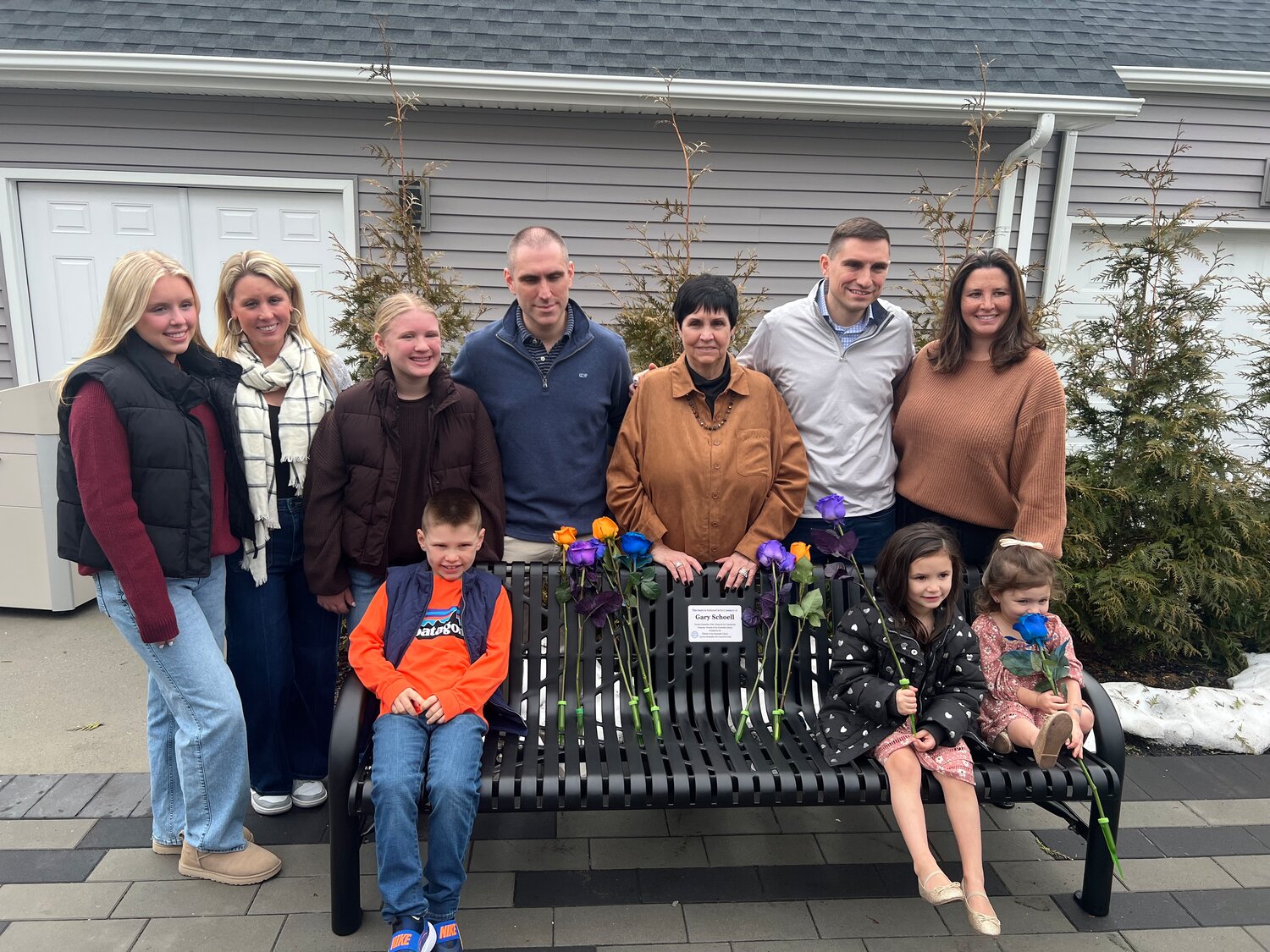 Oceanside Library honors Gary Schoell with memorial bench dedication ...