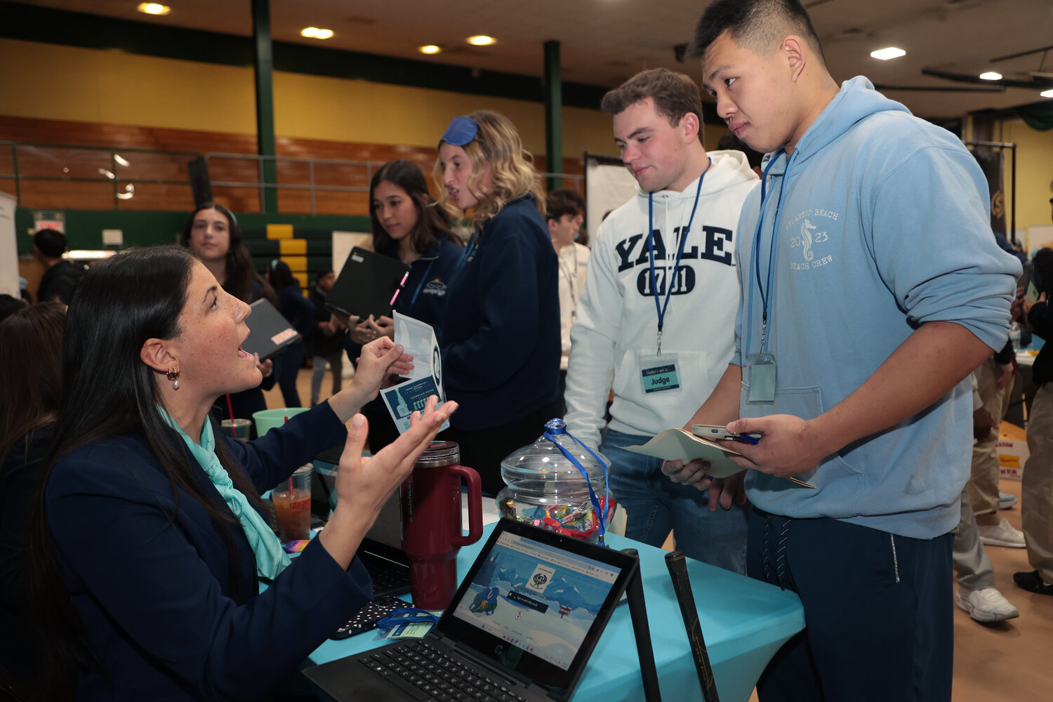 Lynbrook High hosts expanding Virtual Enterprise trade show | Herald ...