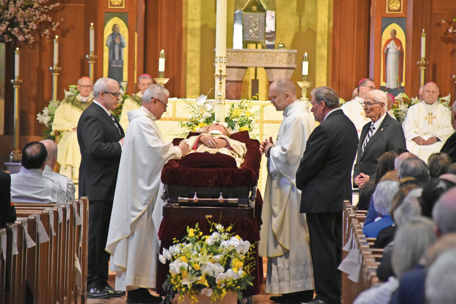 St. Agnes Cathedral hosts funeral for Bishop William F. Murphy | Herald ...