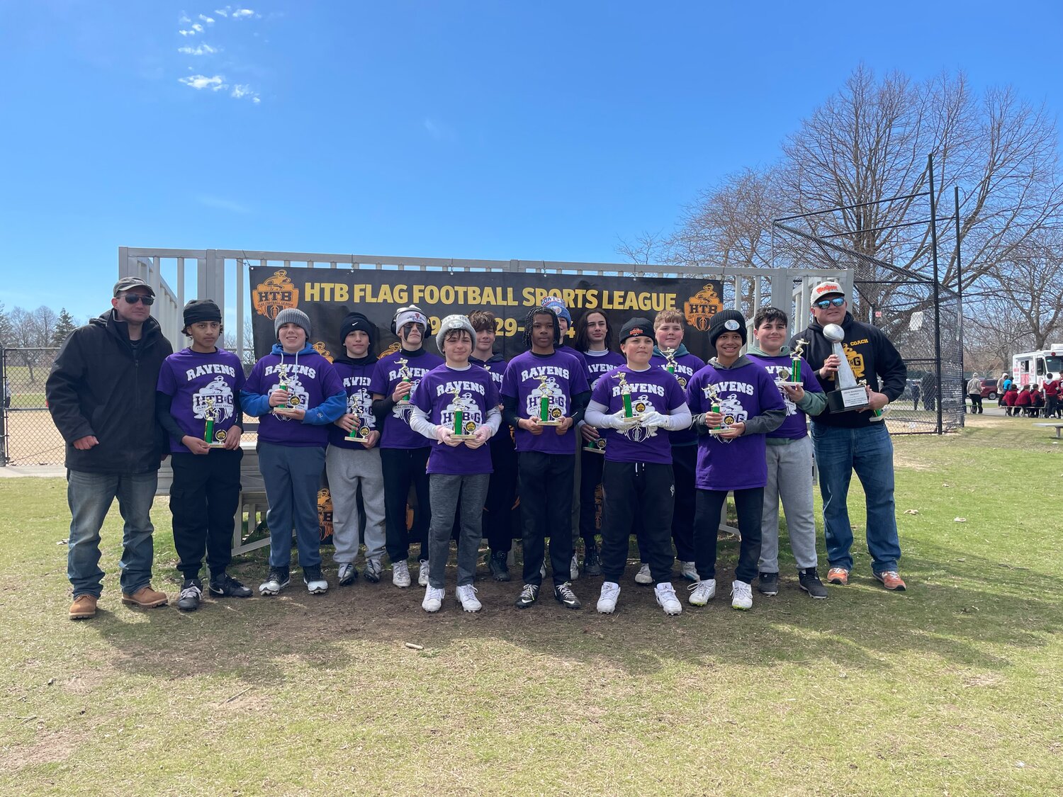 Lynbrook Ravens capture third flag football title in four years ...