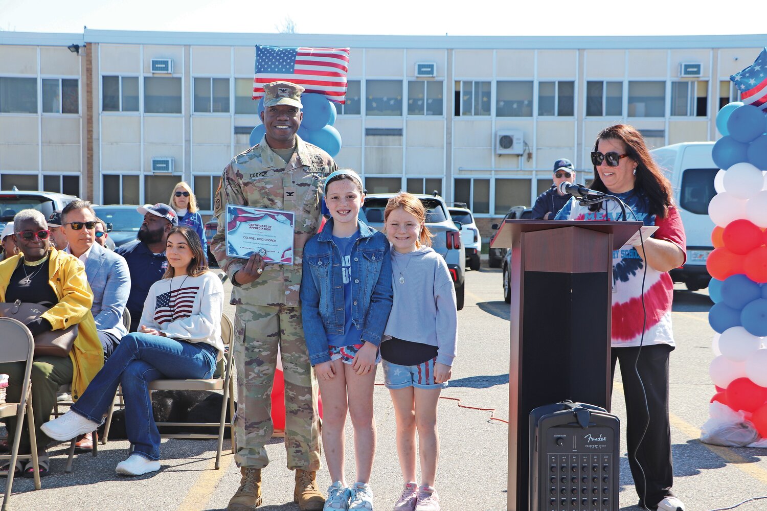 Meadow Elementary honors veterans, raises funds for Building Homes for ...