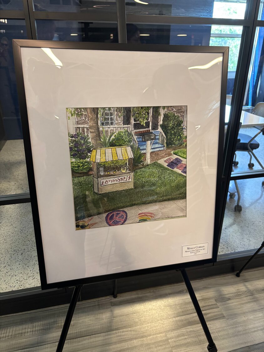 Baldwin students donate mindfulness artwork to Nassau and Suffolk ...