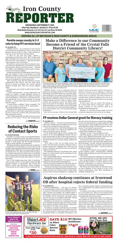 Home - Iron County Reporter