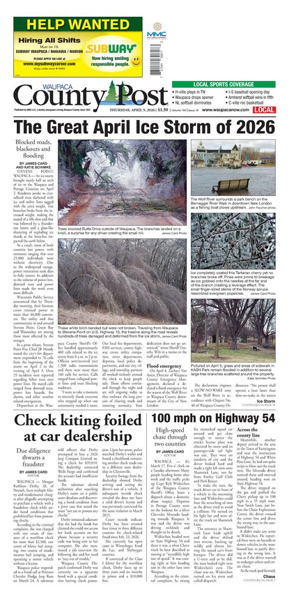 Home - Waupaca County Post - Waupaca County Post