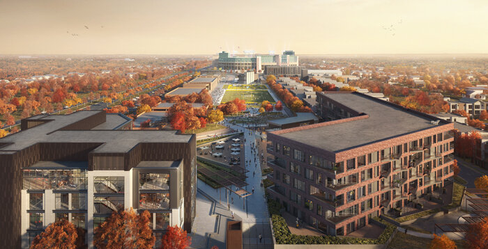 Plan Commission backs zoning for Phase II of Titletown District - Press ...