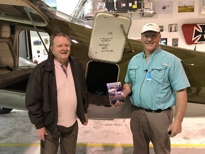 Air America pilot book launch reunites him with plane after five ...