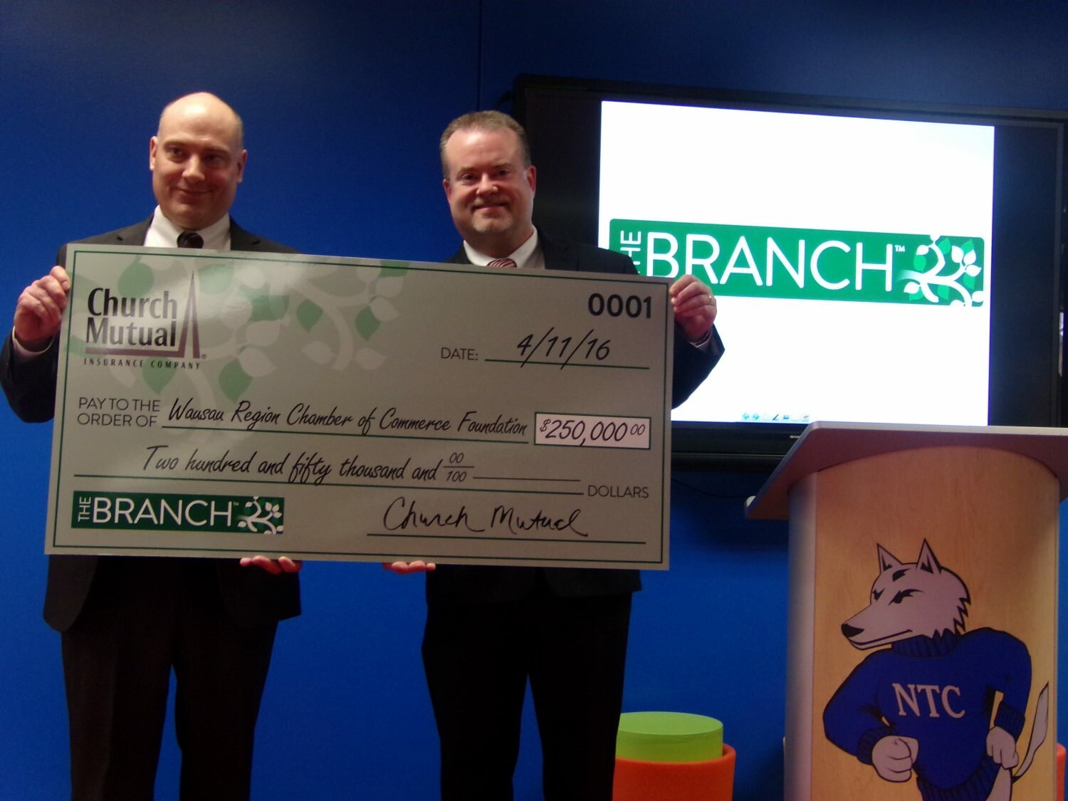 Church Mutual donation to nurture IT innovation at NTC - Merrill Foto News