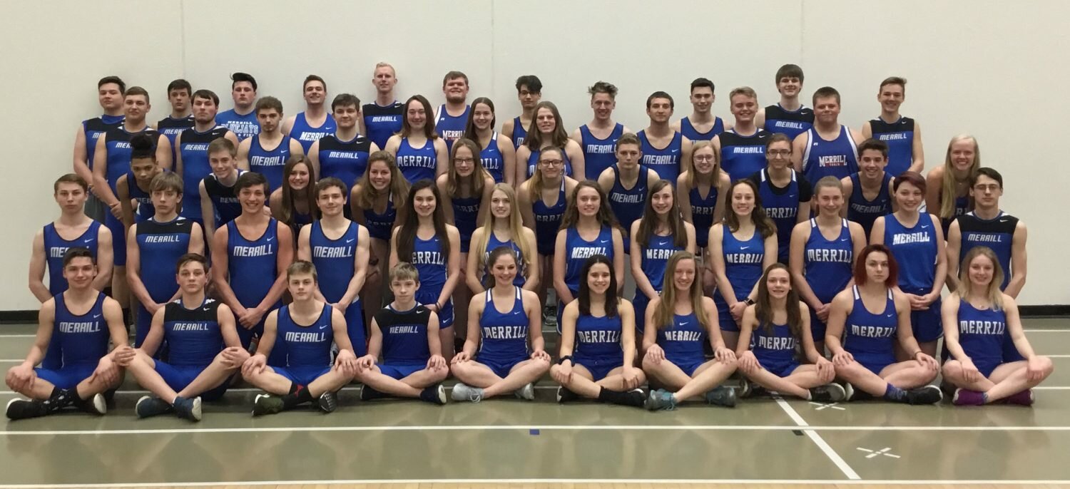 Merrill track opens up indoor season - Merrill Foto News