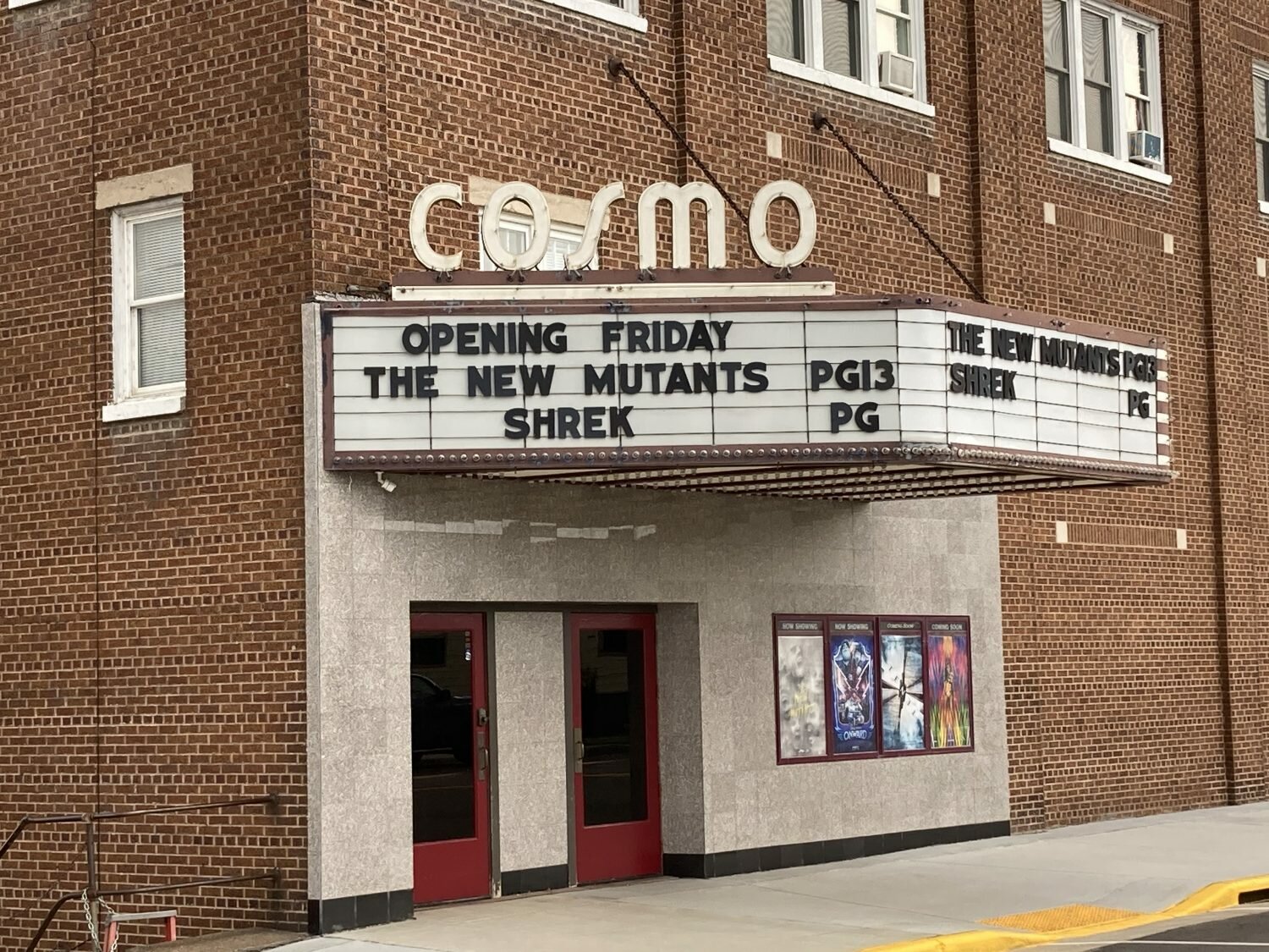 Cosmo Theatre to re-open Friday - Merrill Foto News