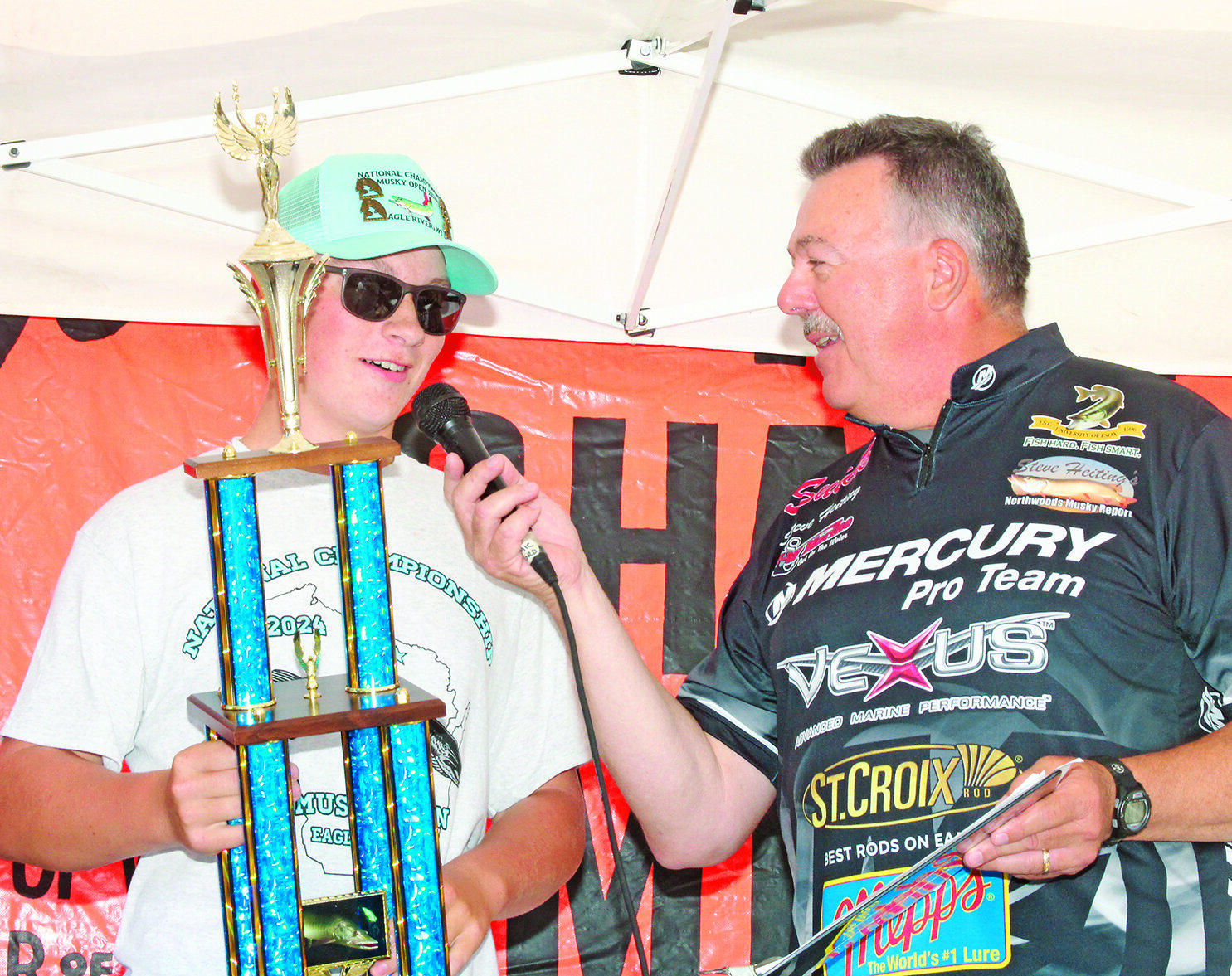 Grassel wins 38th Musky Open Stratford man wins Recon boat raffle ...