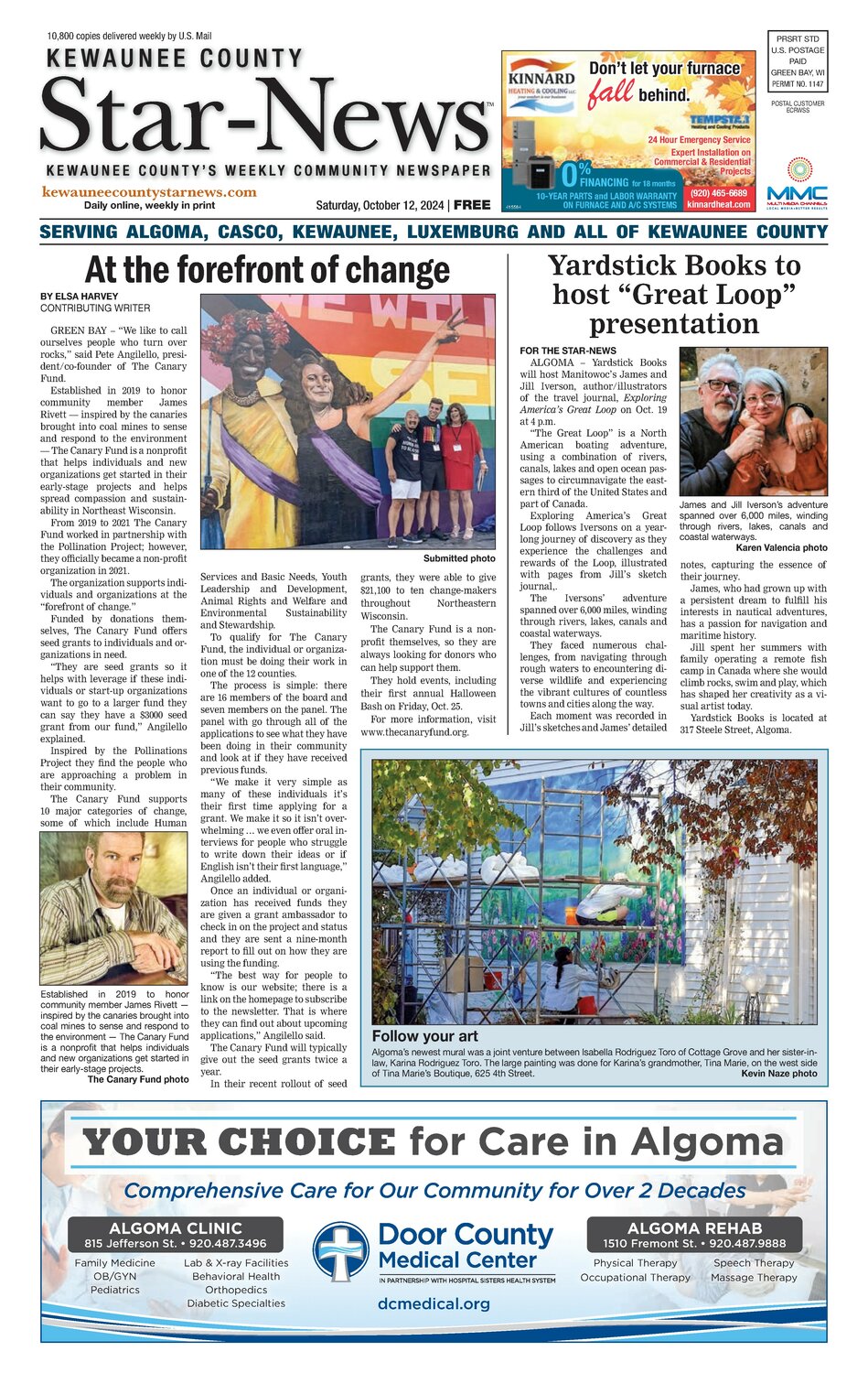 Kewaunee County Star-News 10.12.24 - Kewaunee County Star News