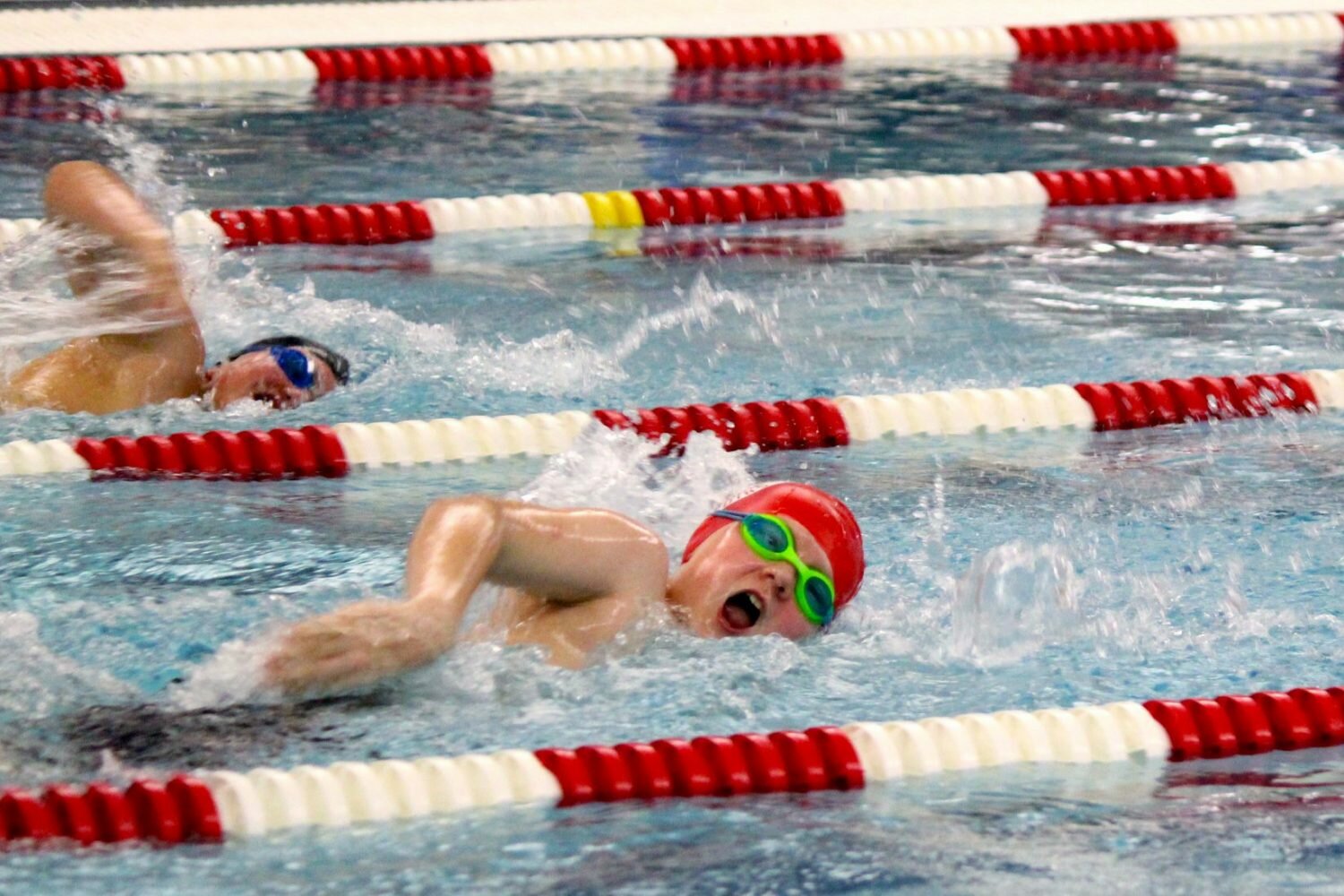 The Antigo Penguins recently competed in their first home meet - Antigo ...