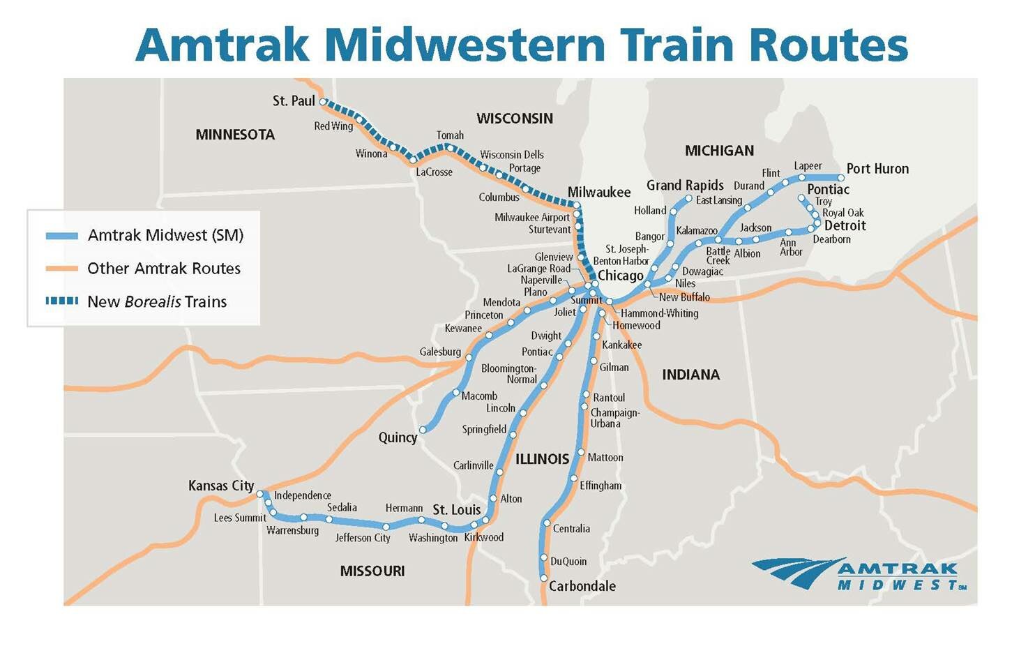 Introducing Amtrak Borealis trains with Expanded Service between St ...