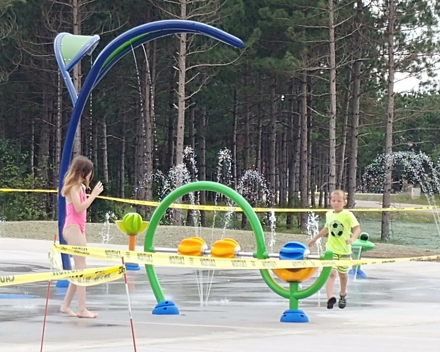 Rome celebrates opening of splash pad - Wisconsin Rapids City Times