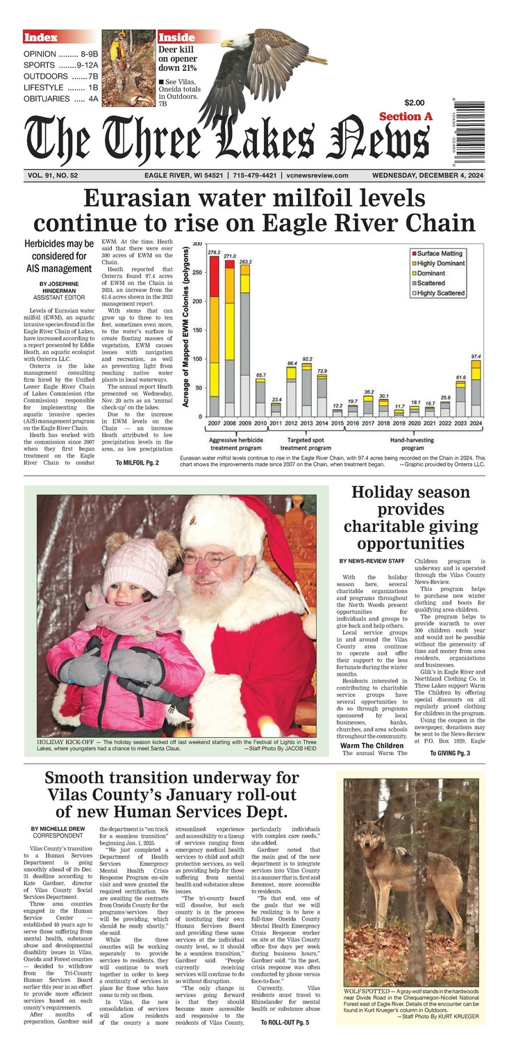 Three Lakes News_2024.12.04 - Vilas County News-Review