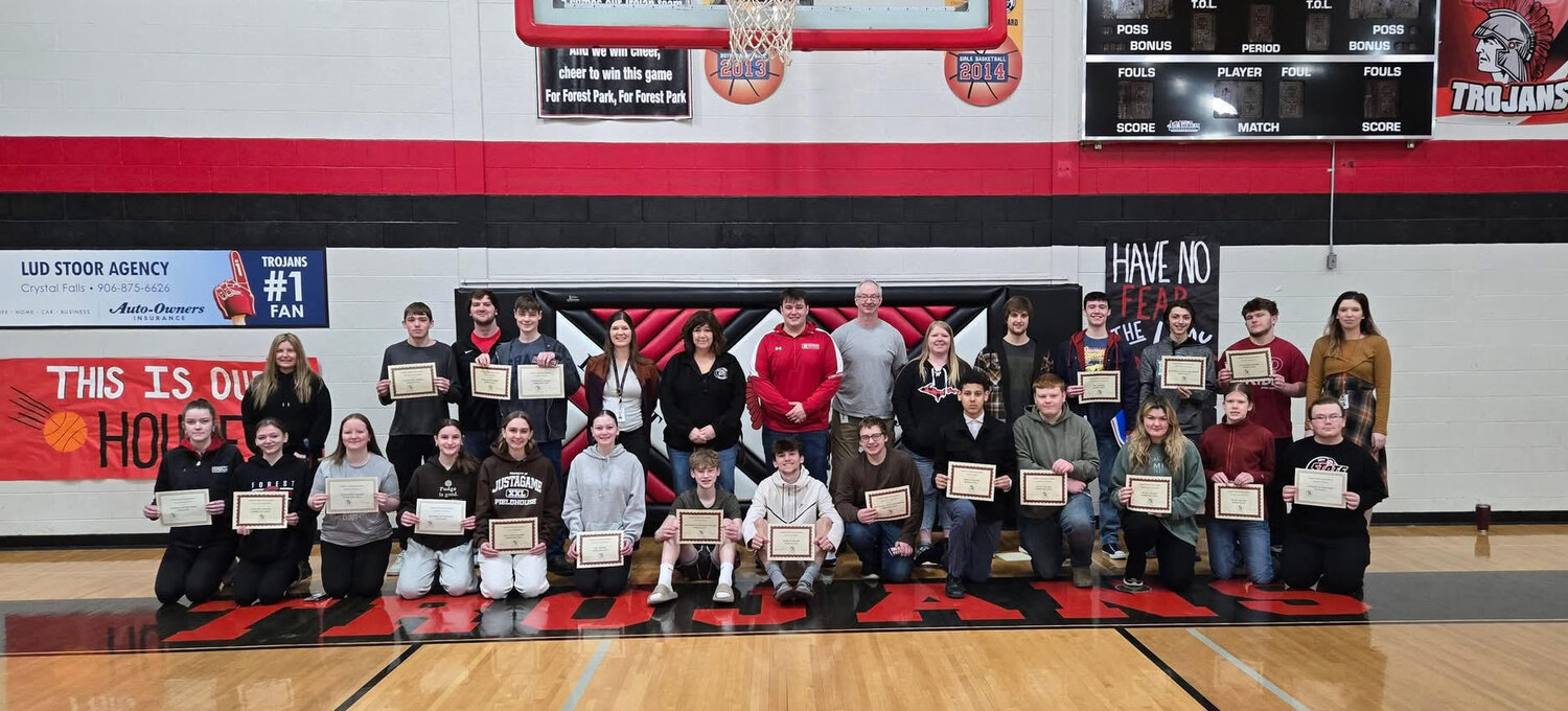 Forest Park Student Awards - Iron County Reporter