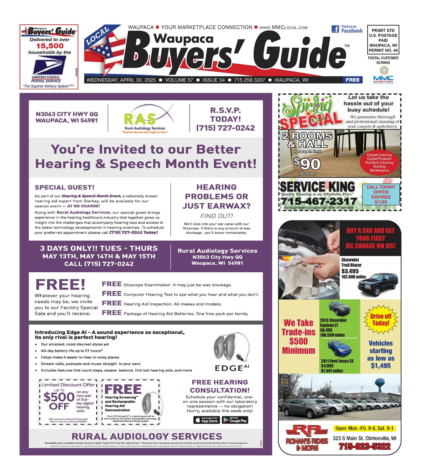Waupaca Buyers Guide 04.30.2025 - Waupaca County Post