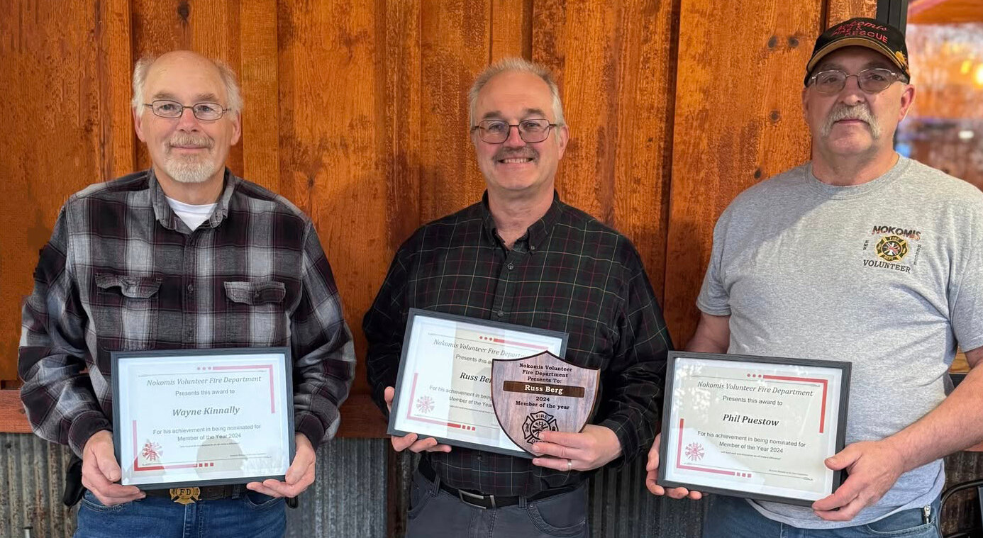 Nokomis Volunteer Fire Department holds annual ‘Mary’s Dinner’ awards ...