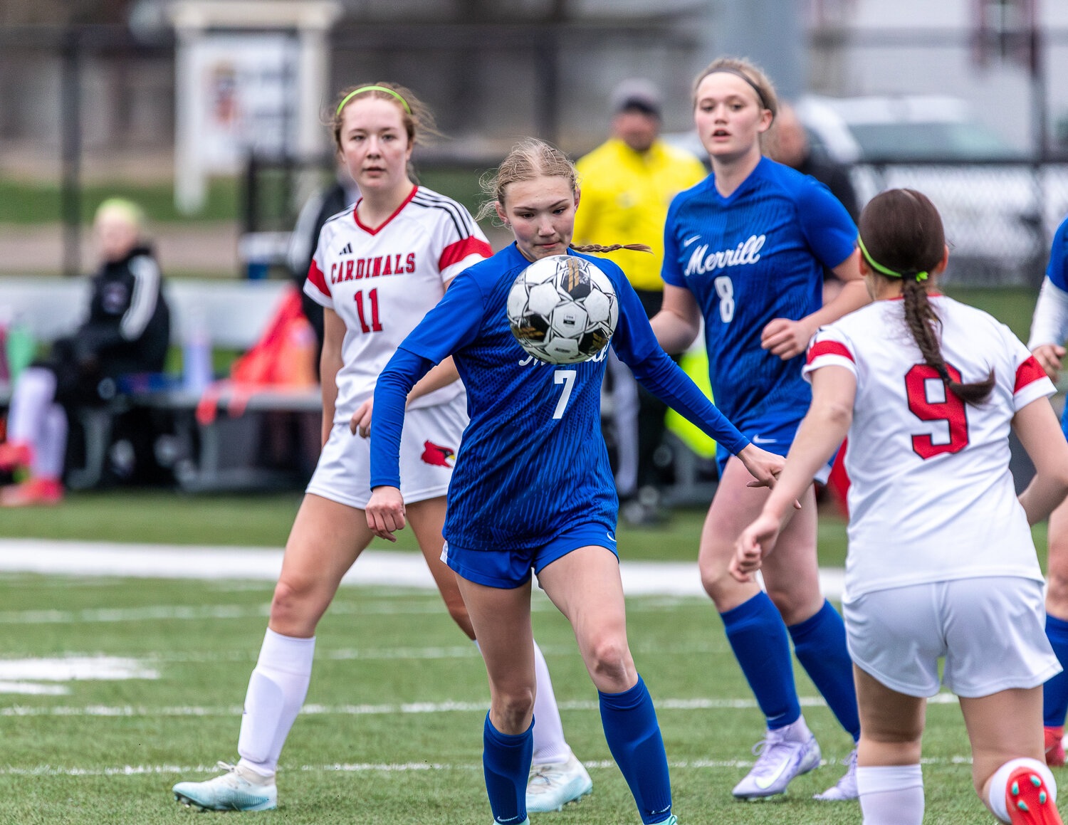 Merrill Girls Varsity Soccer Team - Merrill Foto News