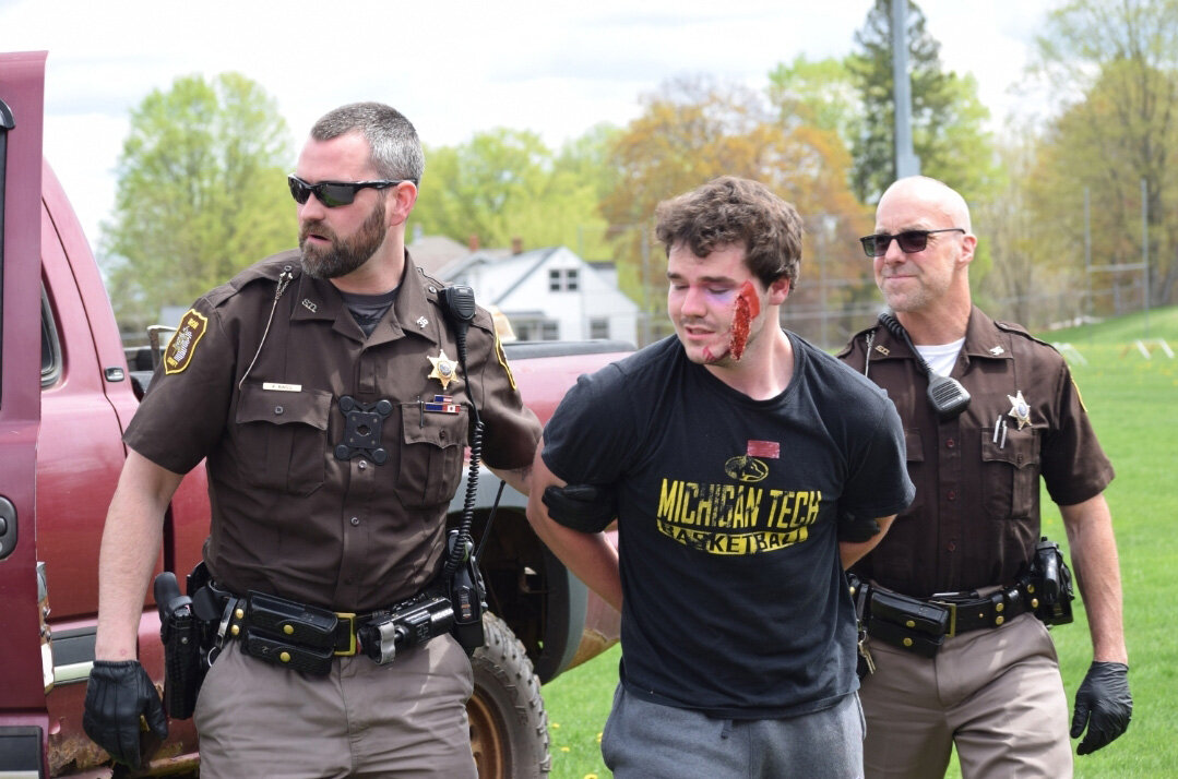 Forest Park drunk driving mock accident - Iron County Reporter