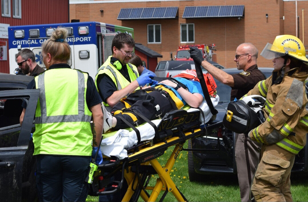 Forest Park drunk driving mock accident - Iron County Reporter
