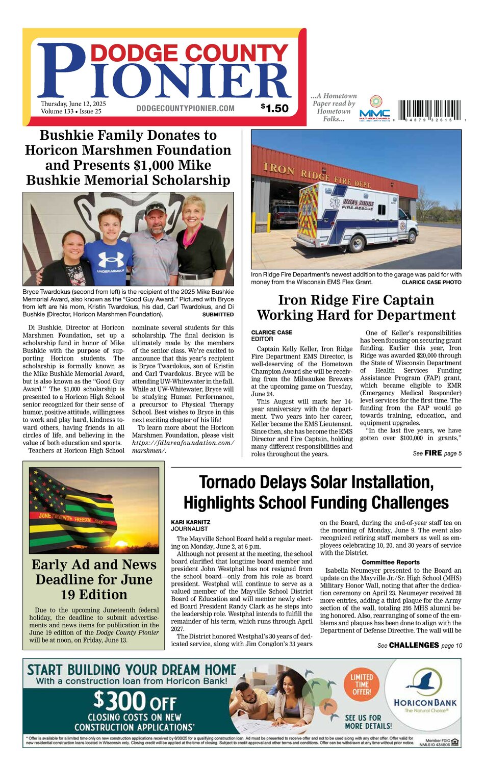 E-Editions - Dodge County Pionier