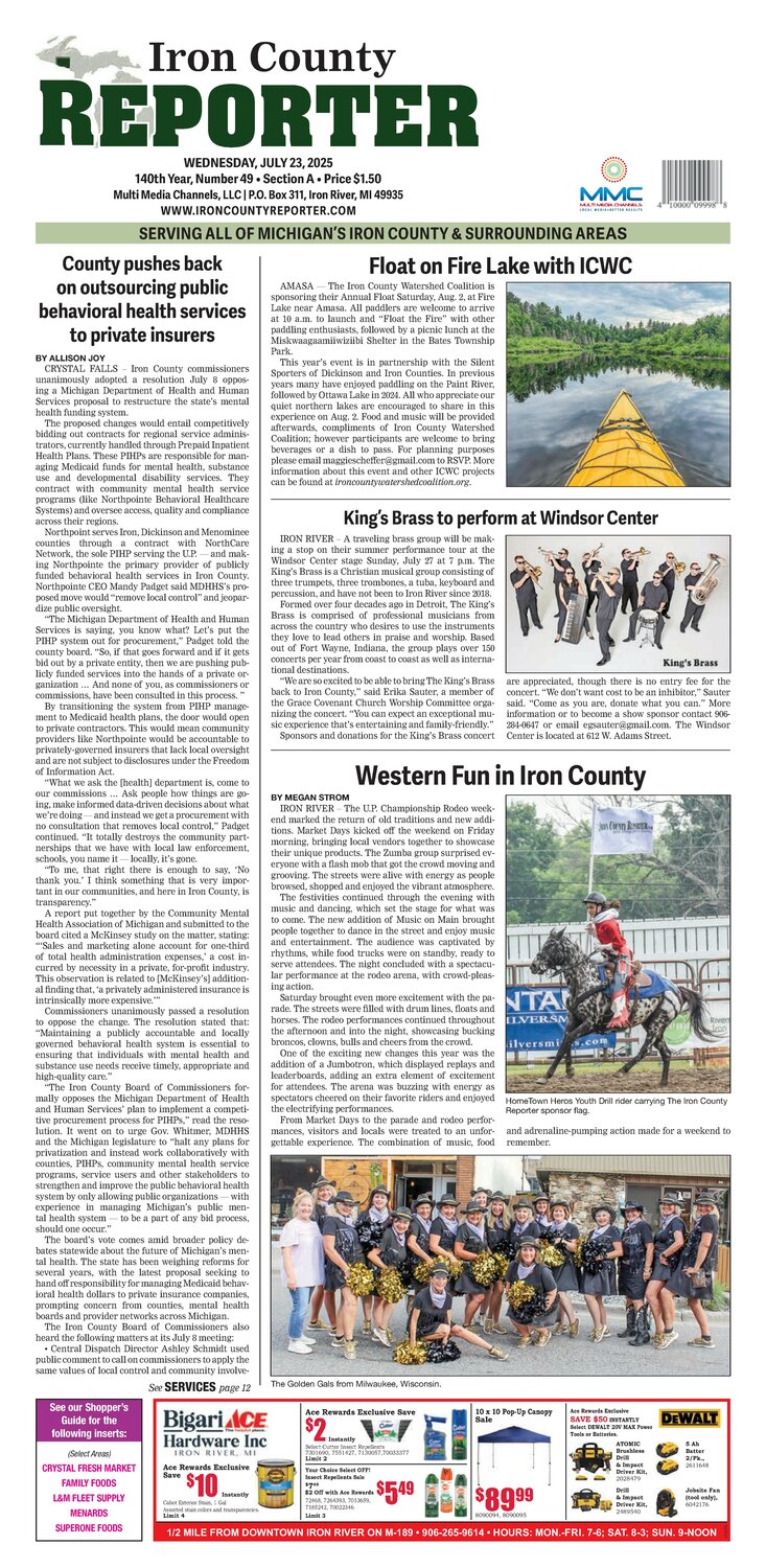 E-Editions - Iron County Reporter