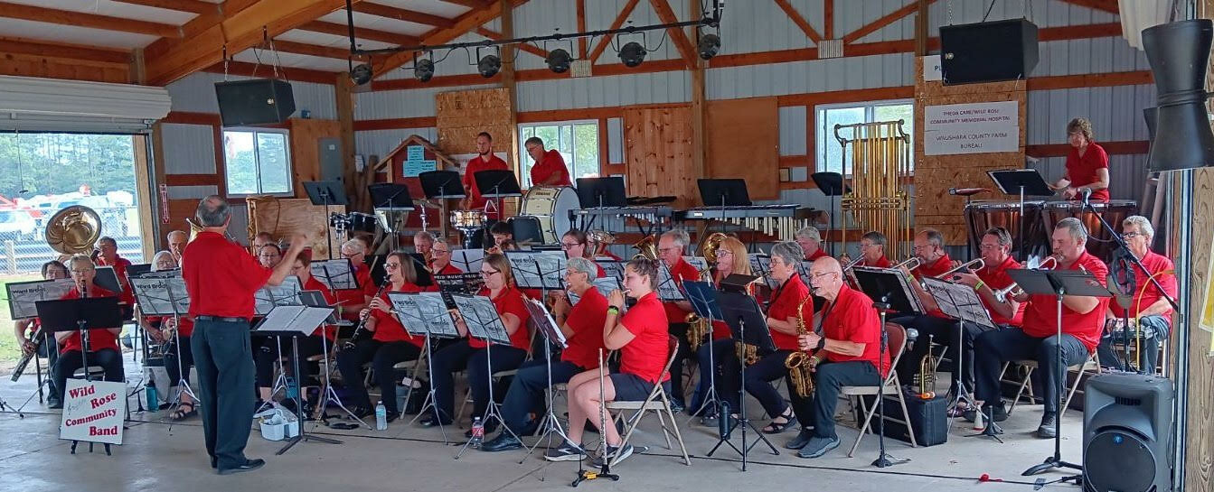 Upcoming performances for the Wild Rose Community Band - Waushara Argus