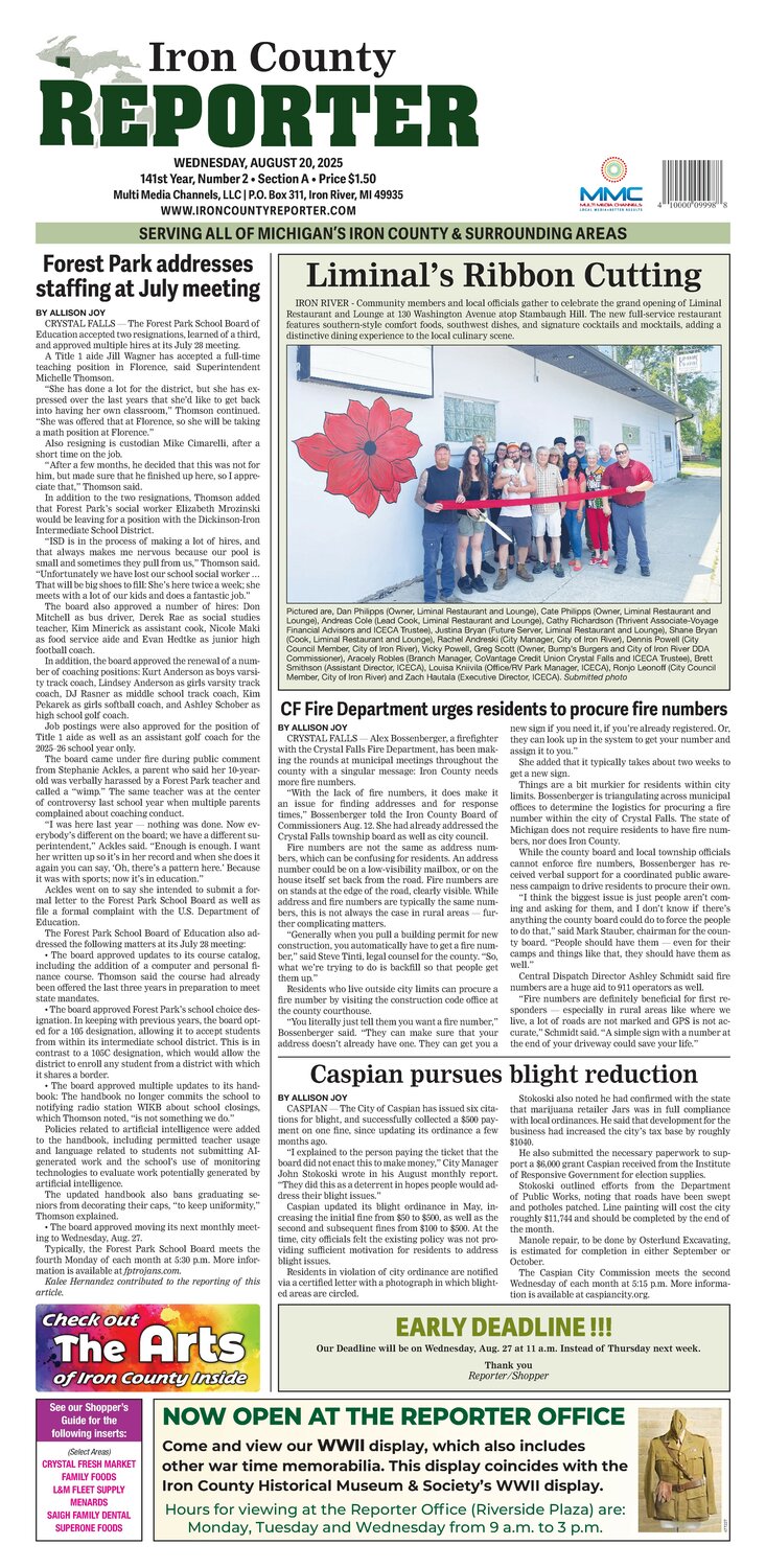 E-Editions - Iron County Reporter